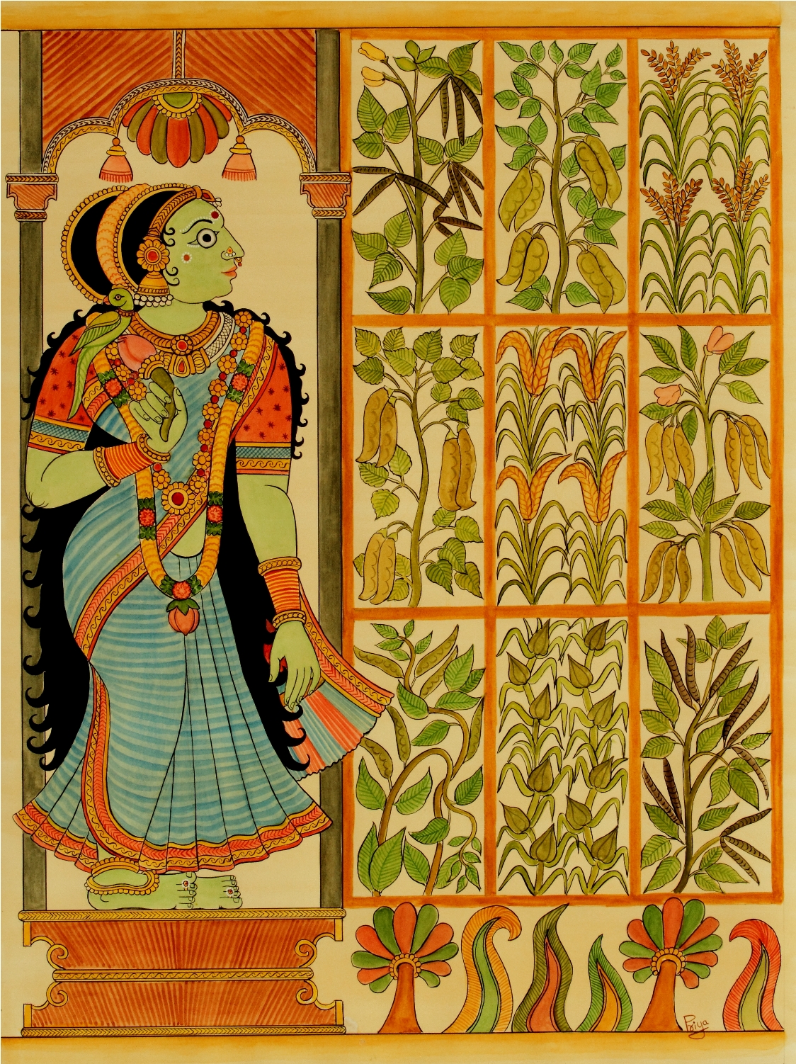 Mahabharata in Chitrakathi | Sahapedia