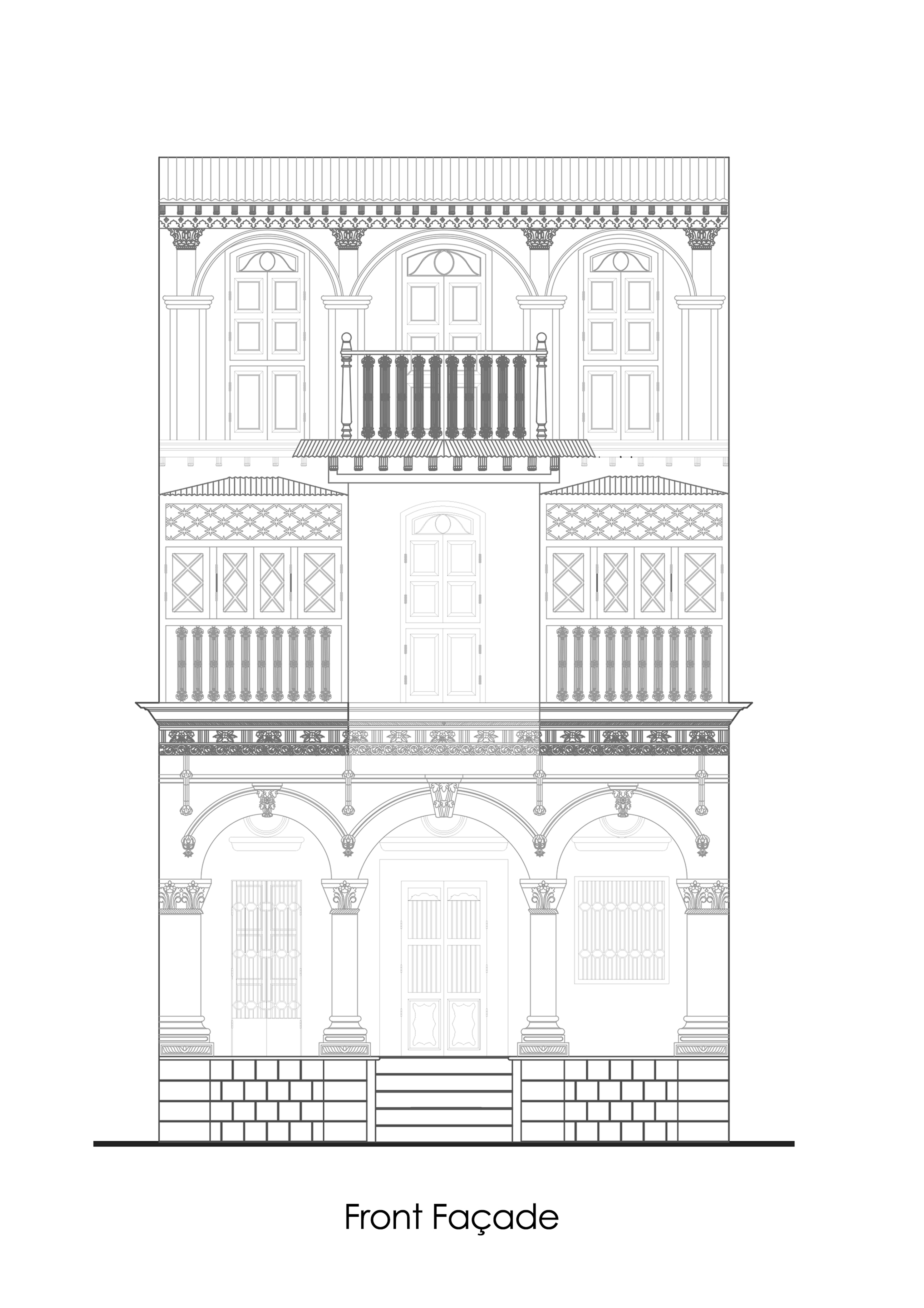 The Architecture of Houses in the Daru Faliya Locality, Old Surat ...