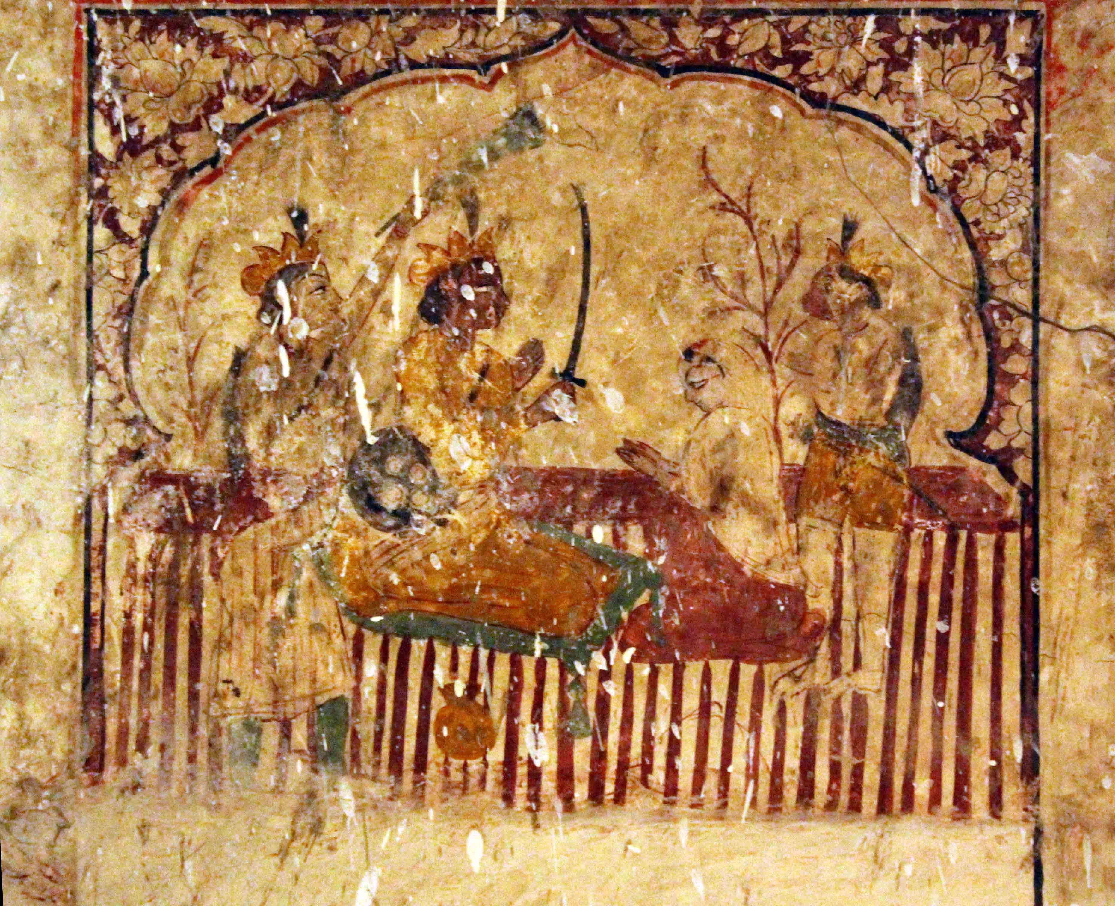Mural Paintings from Jammu: Sui Simbli Temple | Sahapedia