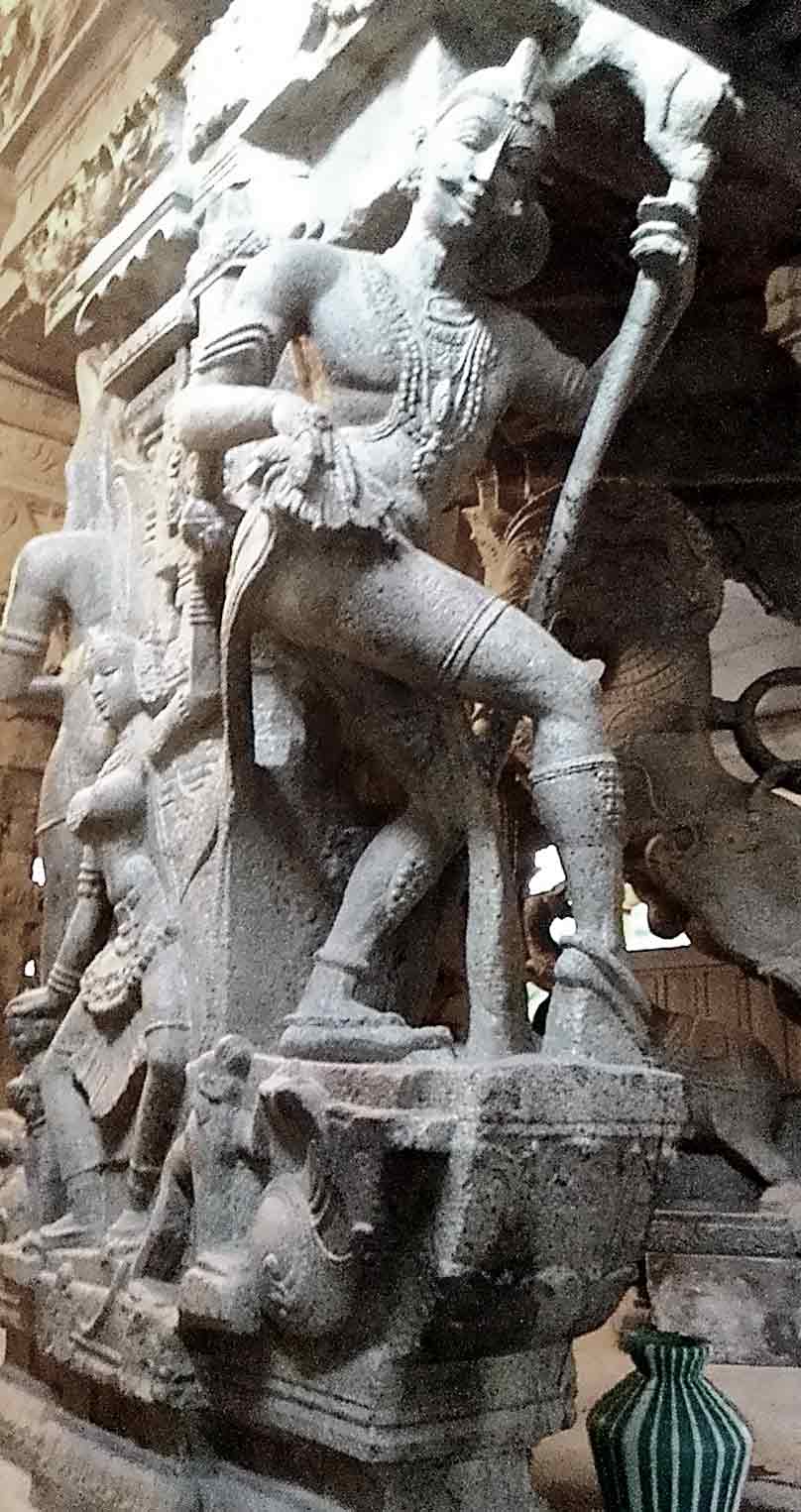 Kuravar Sculptures in Mandapas | Sahapedia