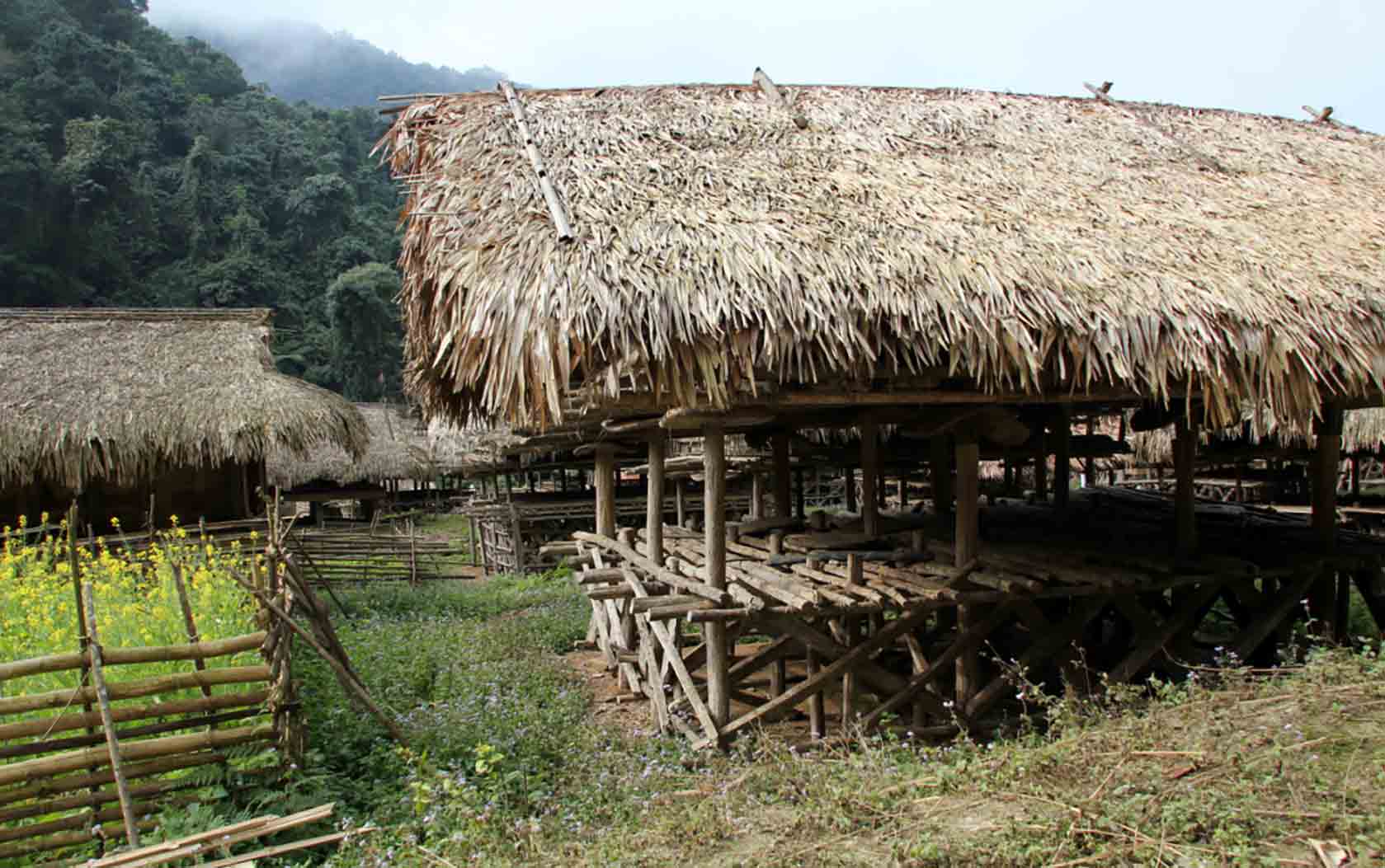 Galo People and their Houses | Sahapedia