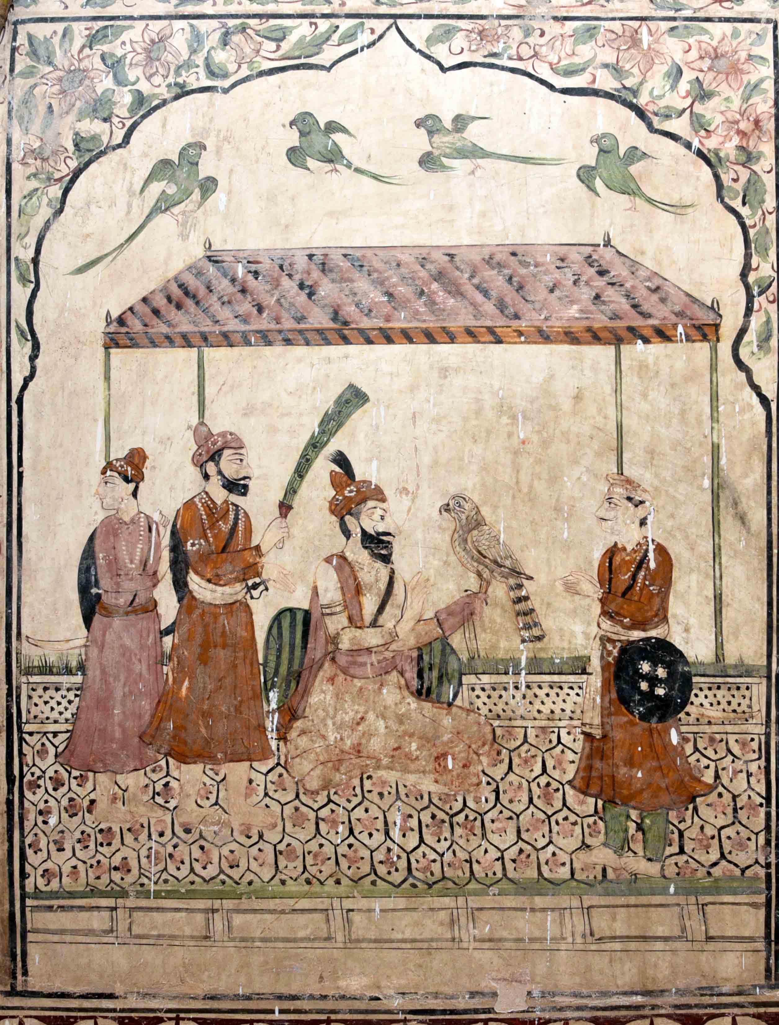 Mural Paintings from Jammu: Sui Simbli Temple | Sahapedia
