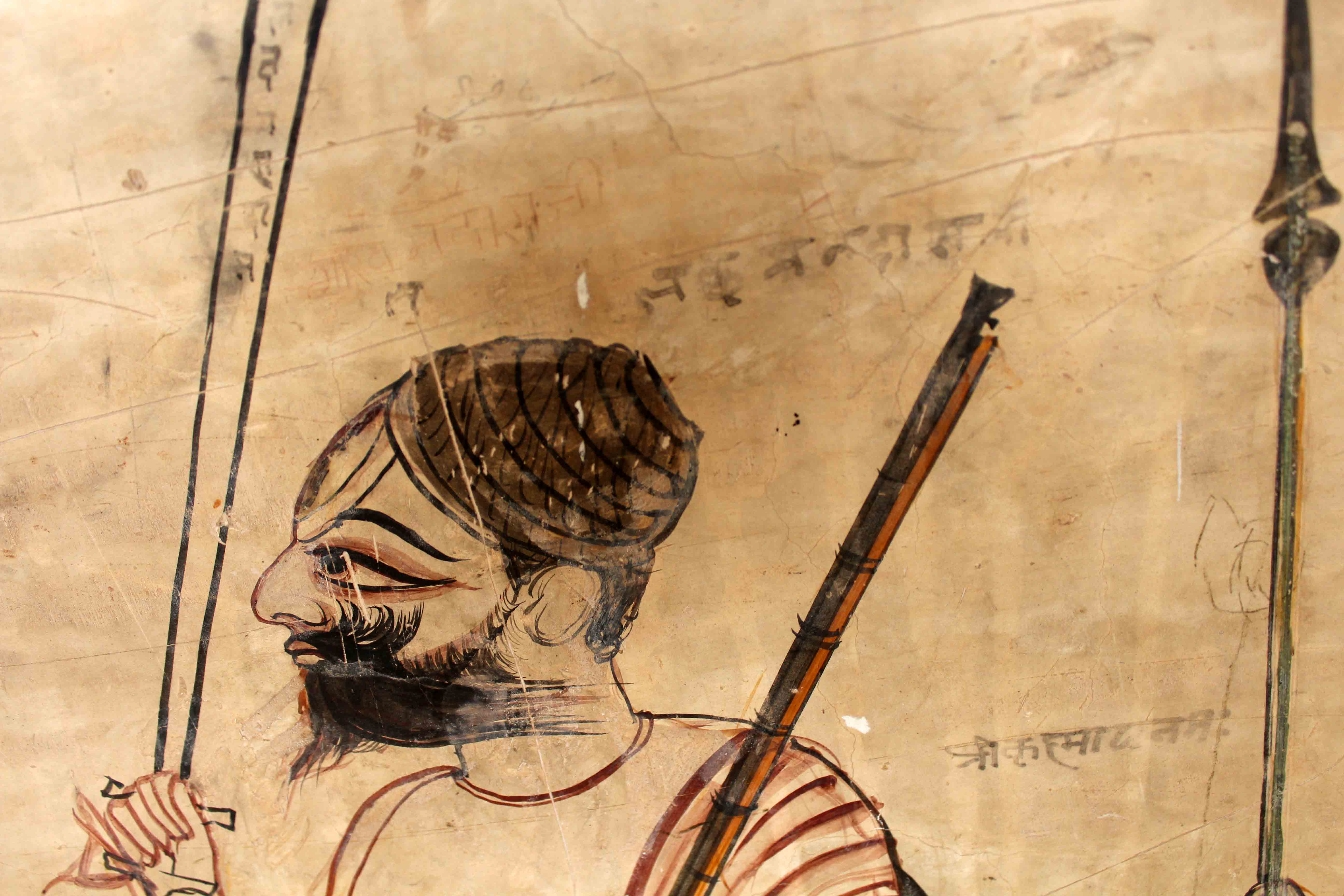 Mural Paintings from Jammu: Sui Simbli Temple | Sahapedia