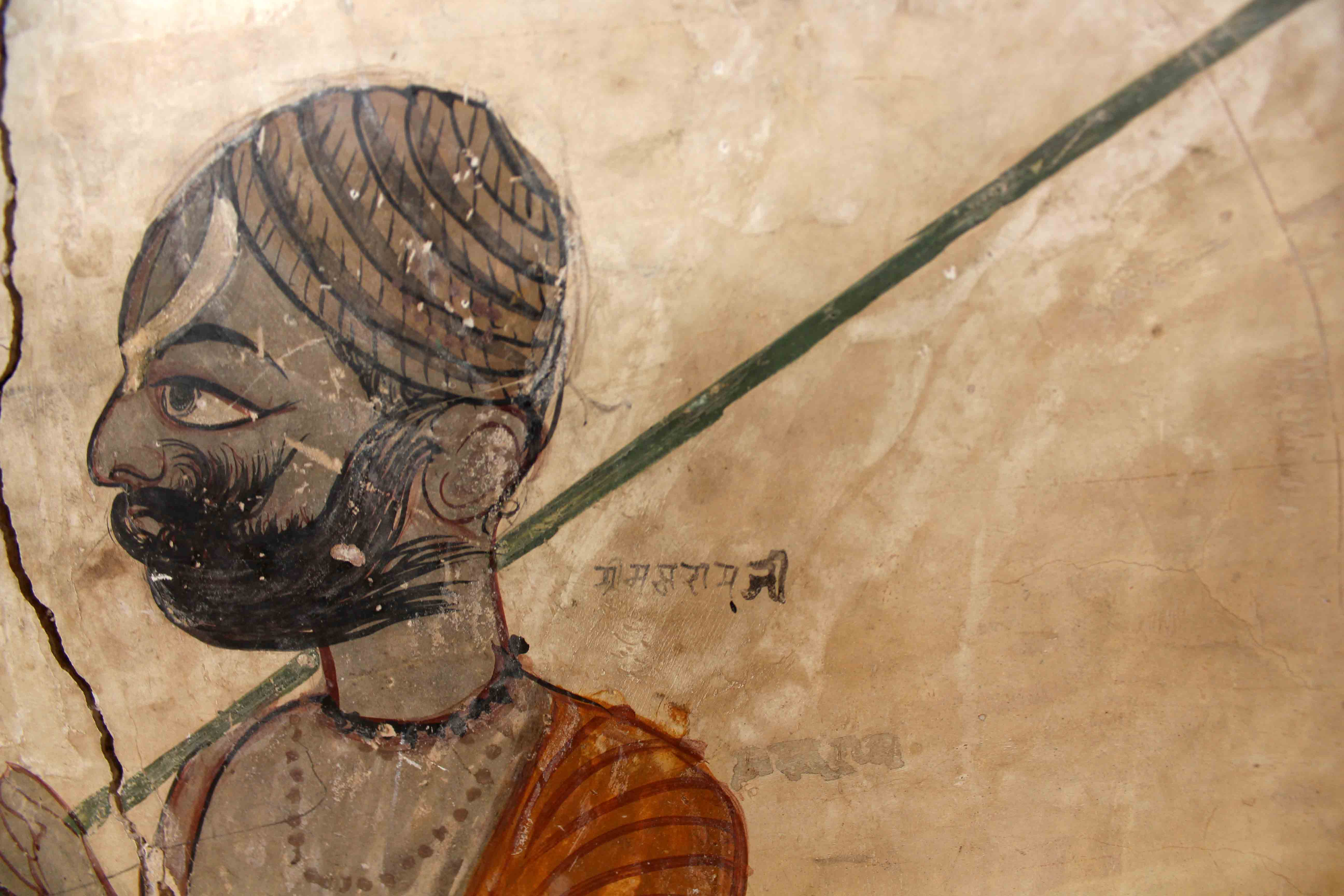 Mural Paintings from Jammu: Sui Simbli Temple | Sahapedia