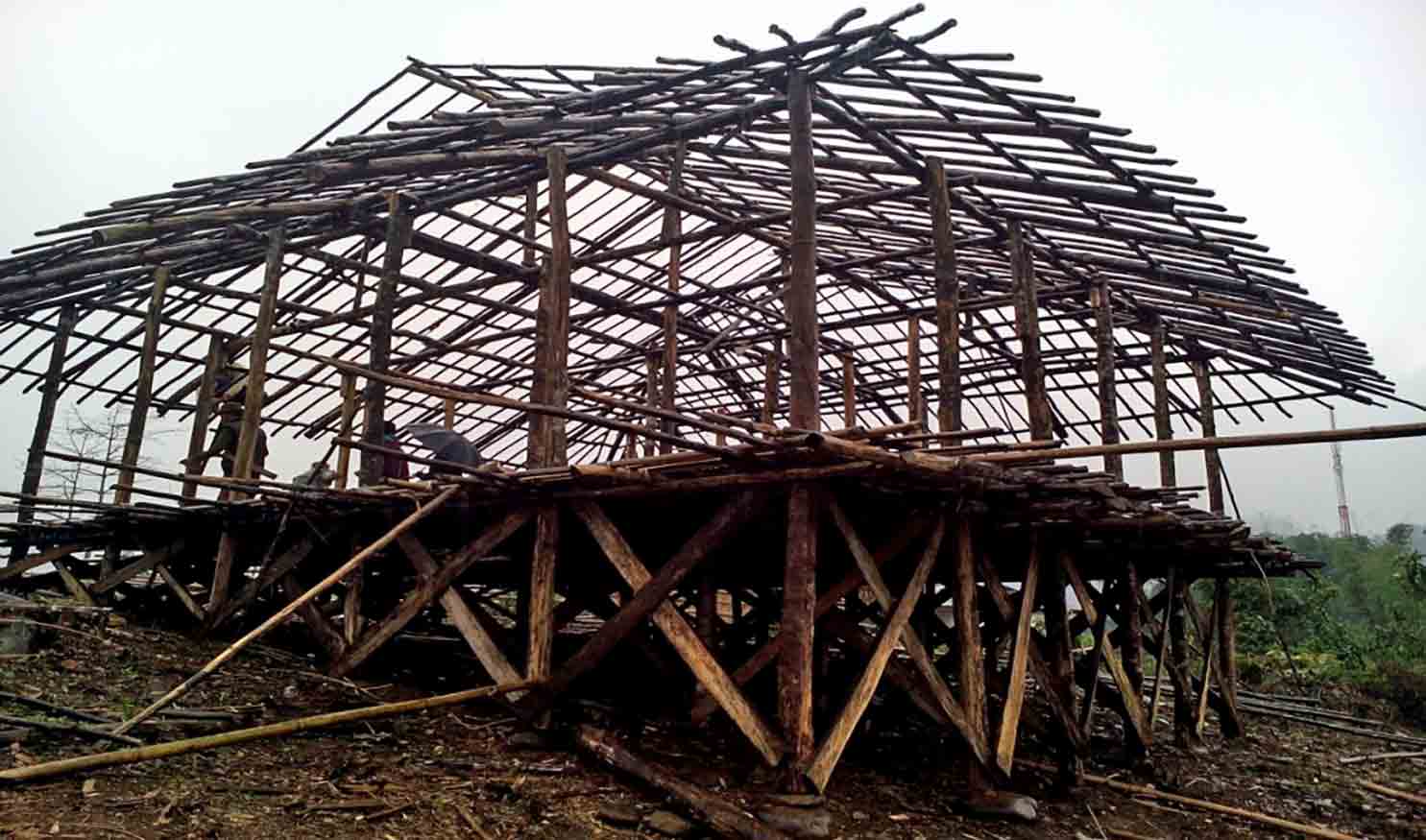 Galo People and their Houses | Sahapedia
