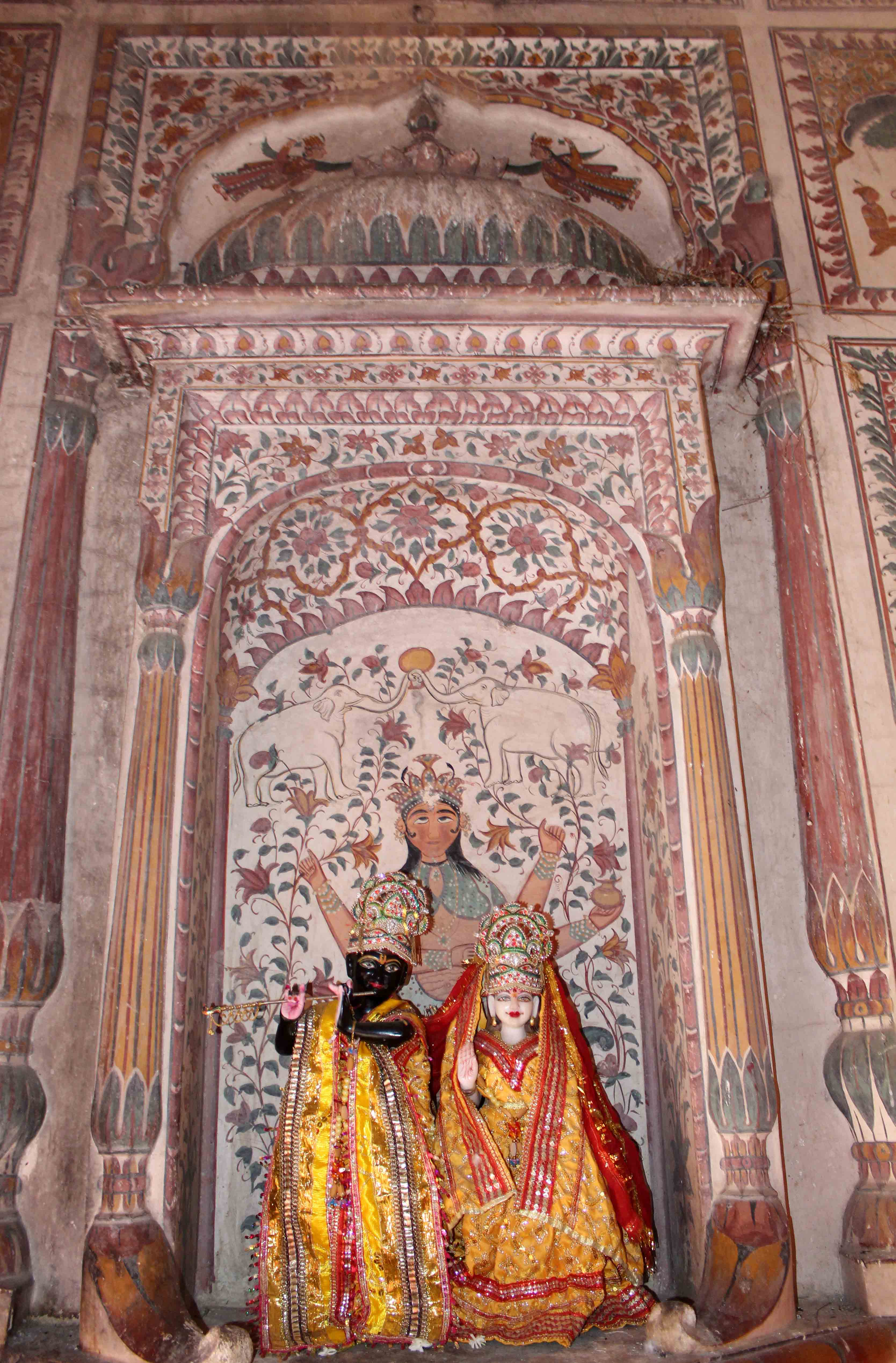 Mural Paintings from Jammu: Sui Simbli Temple | Sahapedia