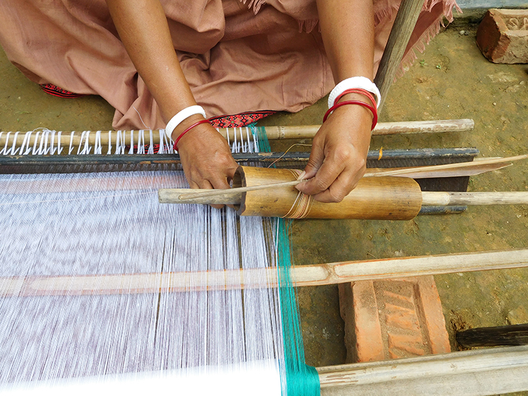 Dimasa Weaving Process | Sahapedia