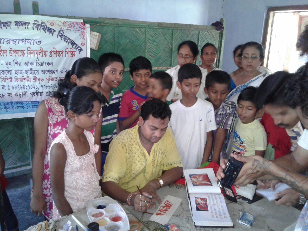 Manuscript Art of Assam: Sujit Das | Sahapedia