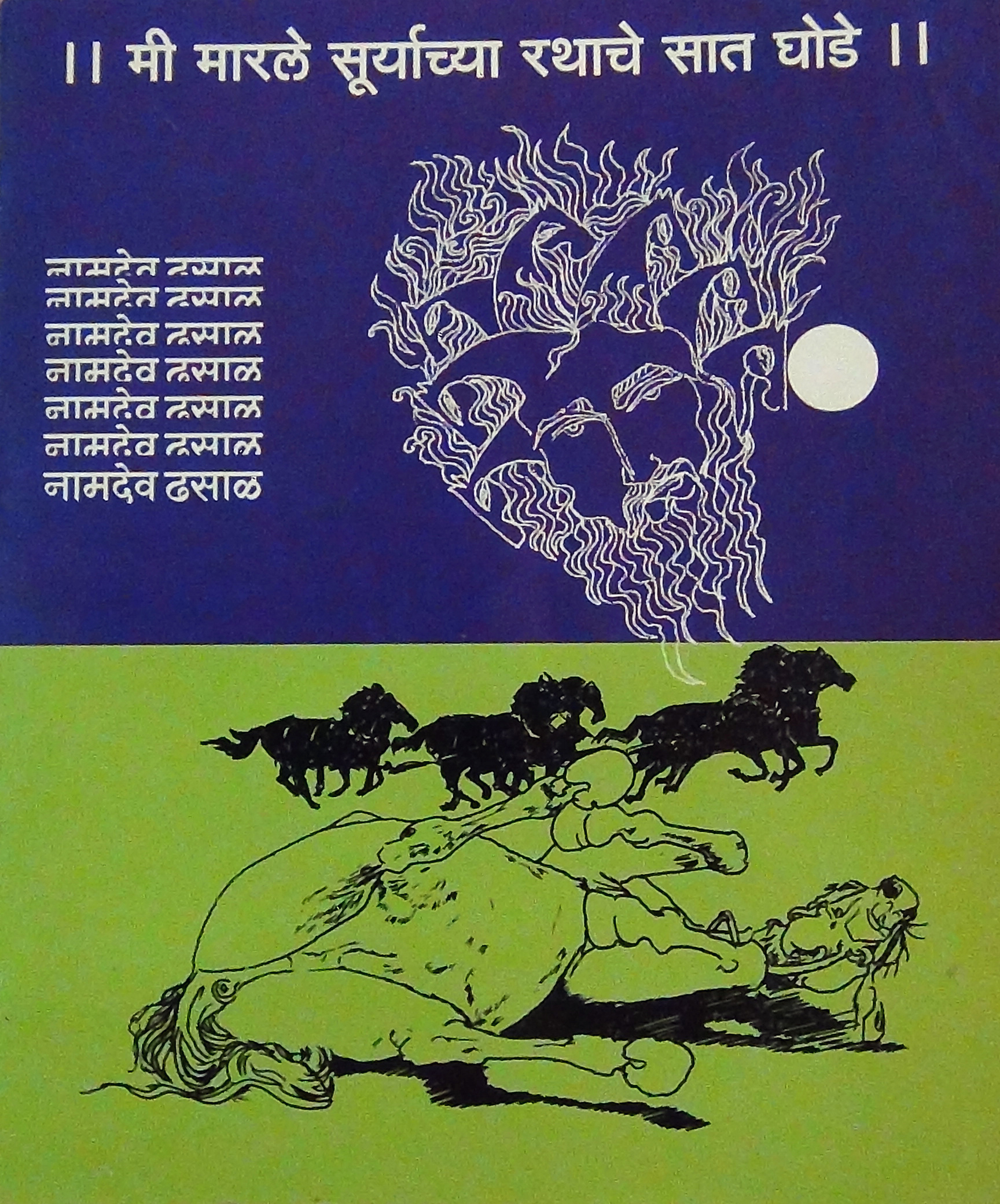 On the Outside: Covers of Dhasal’s Books | Sahapedia