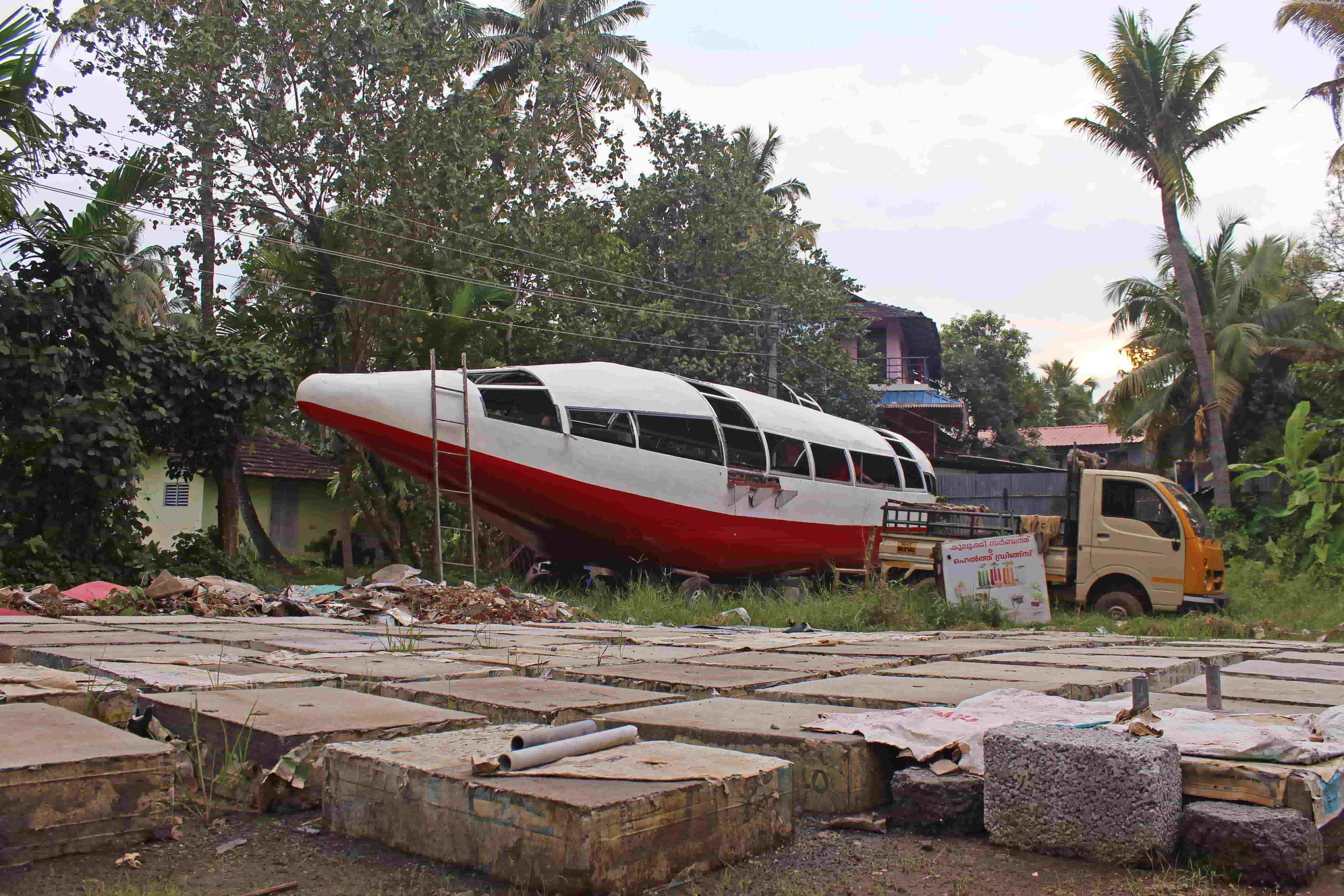 Boatbuilding Yards in Ponjikkara | Sahapedia
