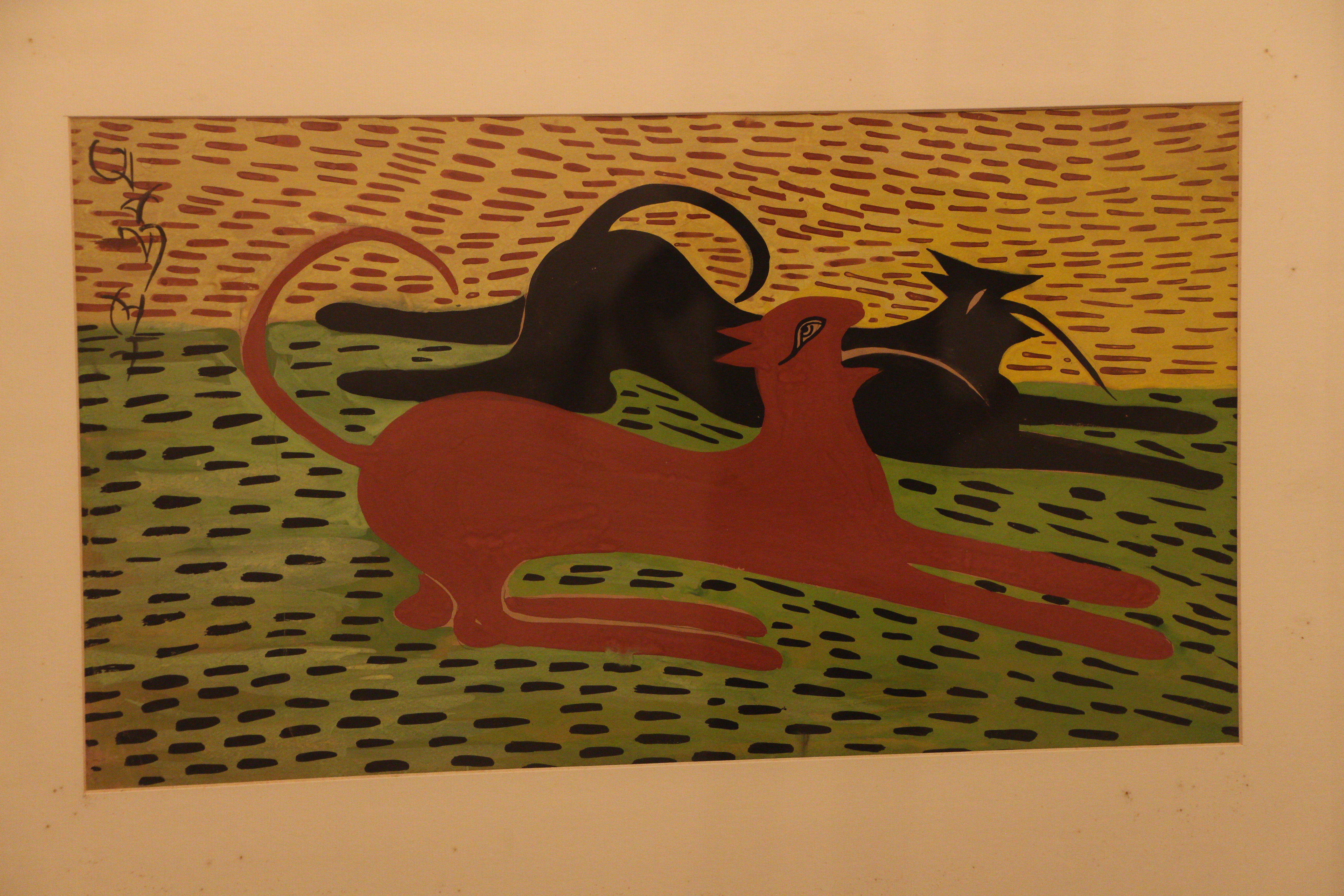 Collection of Artworks by Artist Abani Sen | Sahapedia