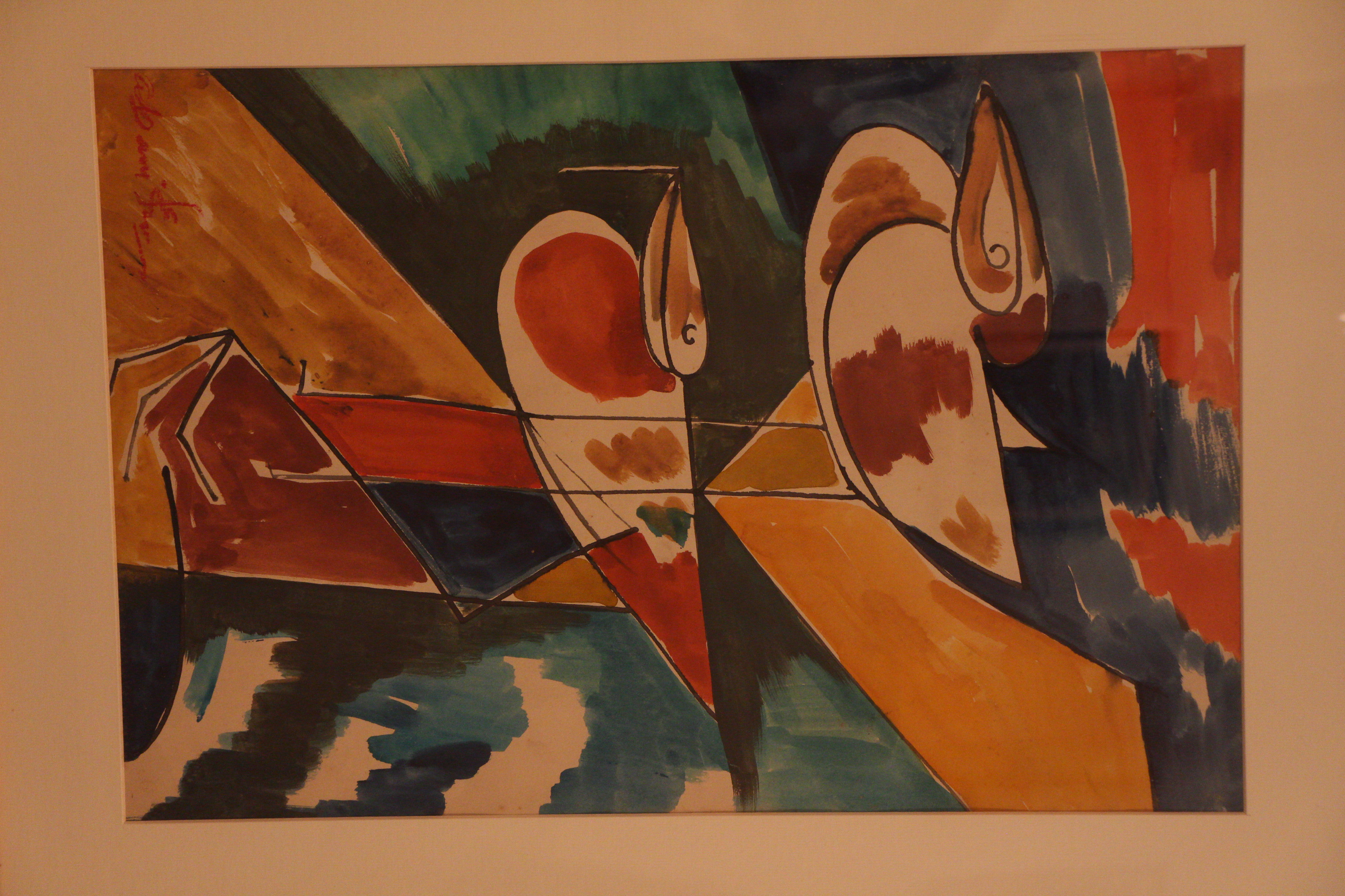 Collection of Artworks by Artist Abani Sen | Sahapedia