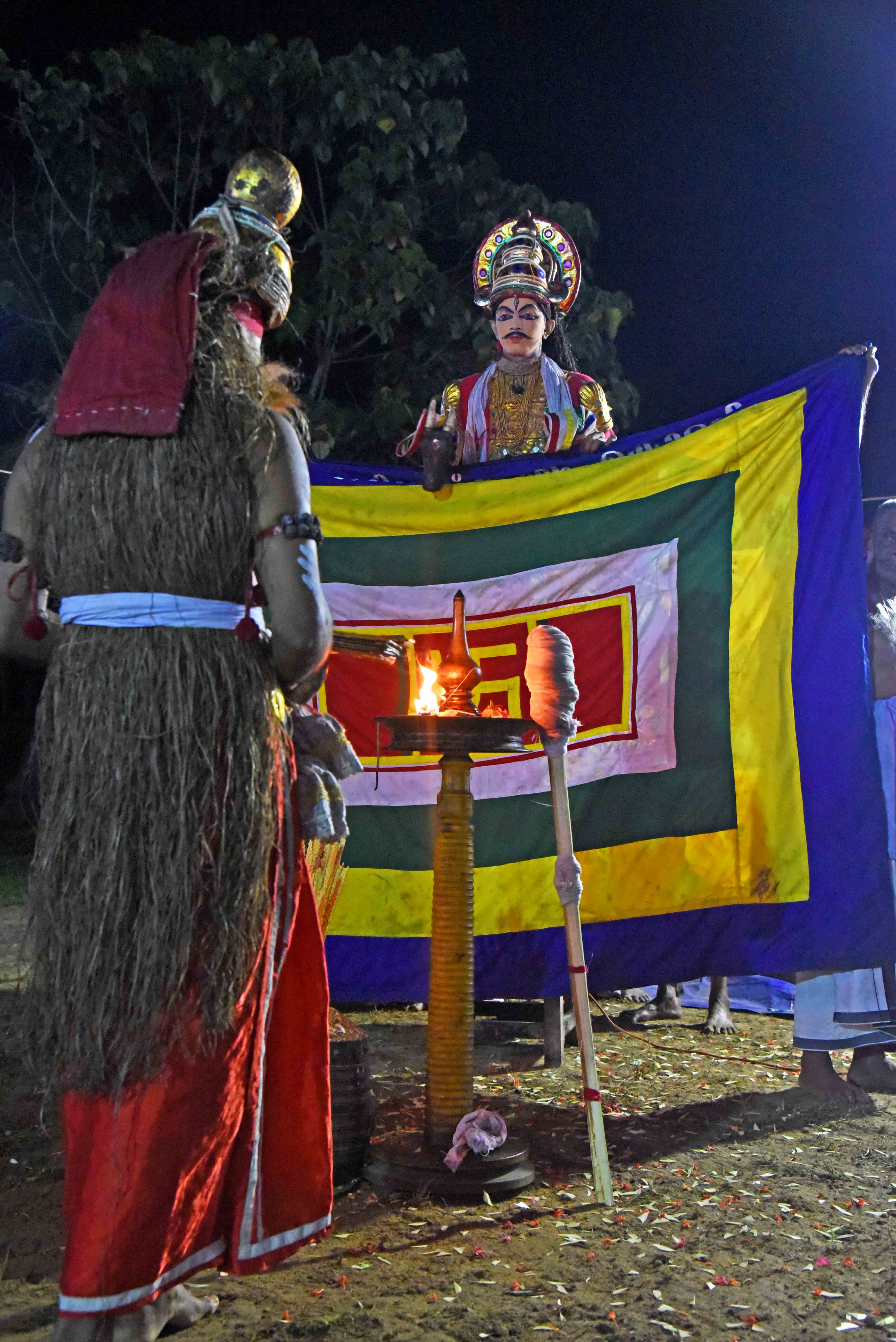 Mudiyettu: The Ritual Theatre | Sahapedia