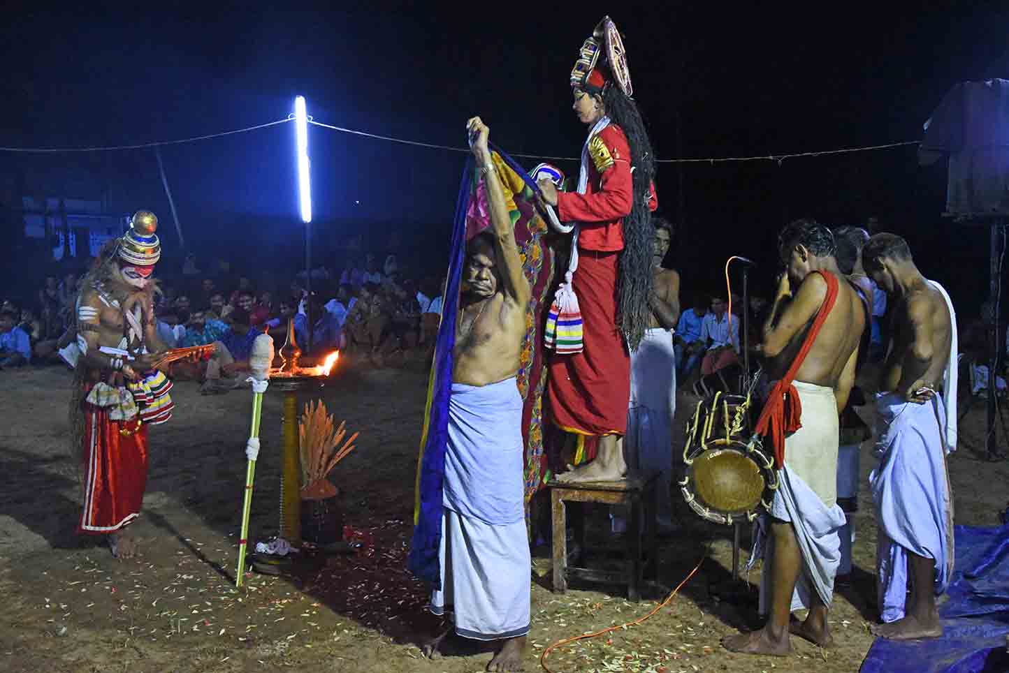 Mudiyettu: The Ritual Theatre | Sahapedia