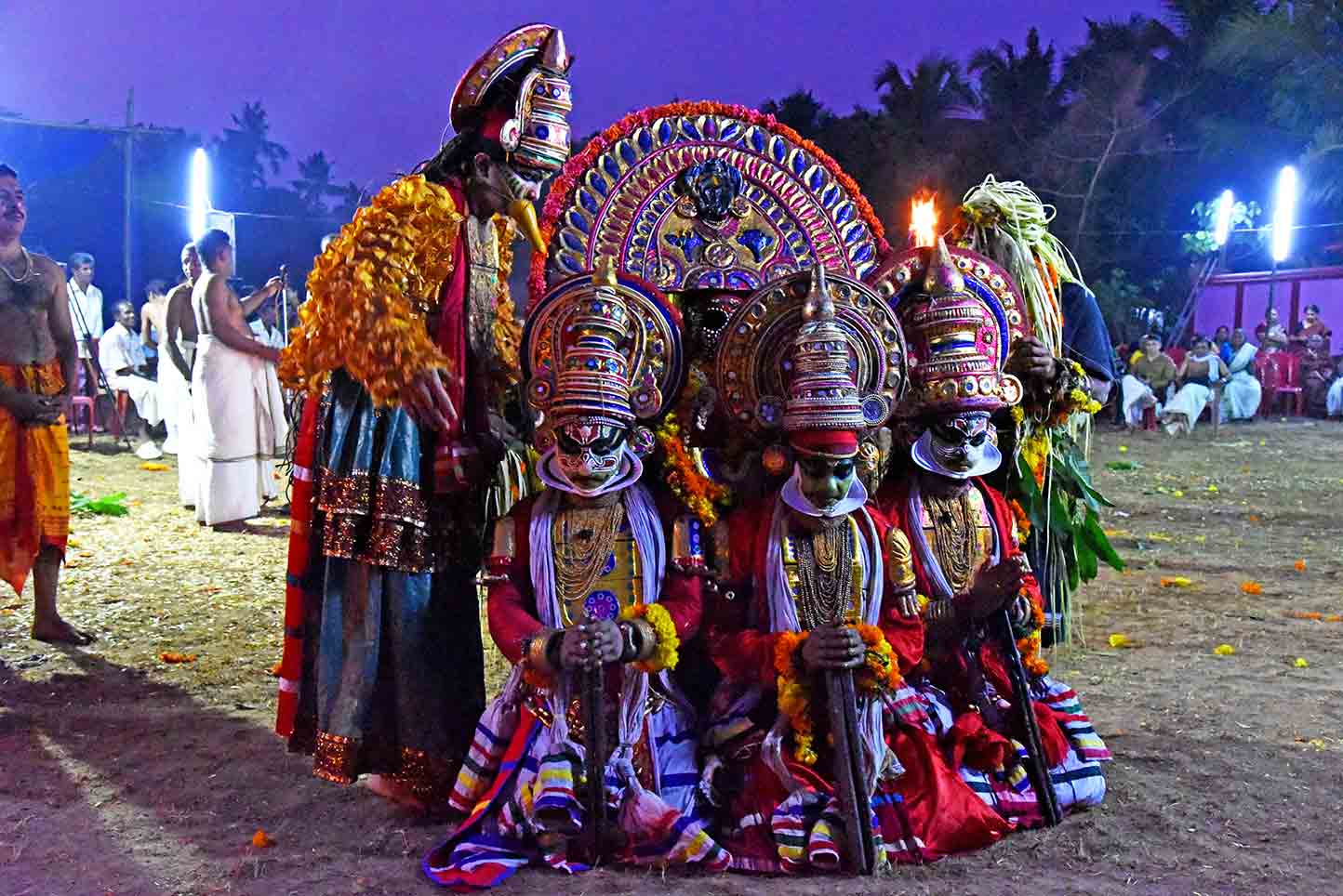 Mudiyettu: The Ritual Theatre | Sahapedia