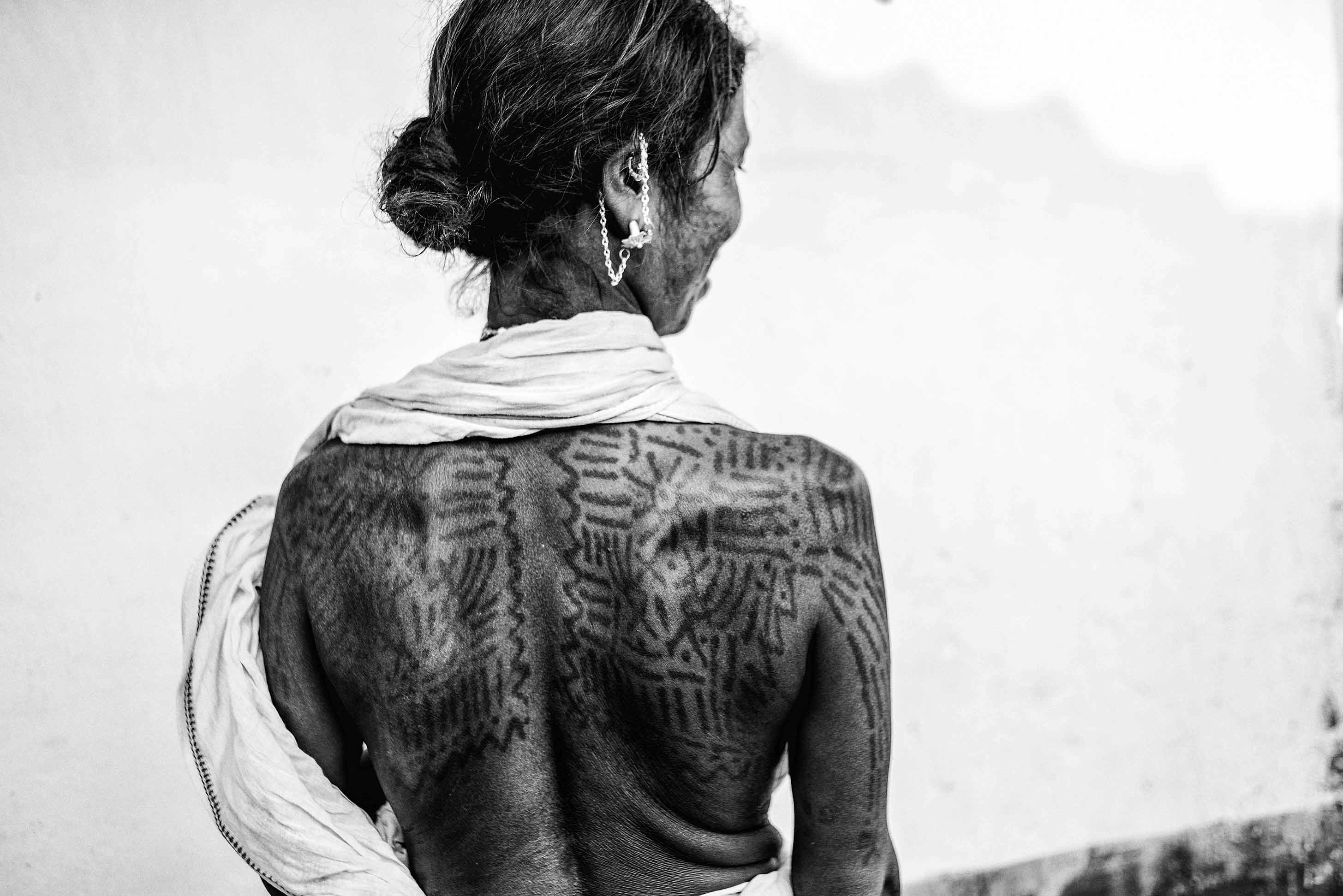 Traditions on Skin: Baiga Women and their Tattoos | Sahapedia
