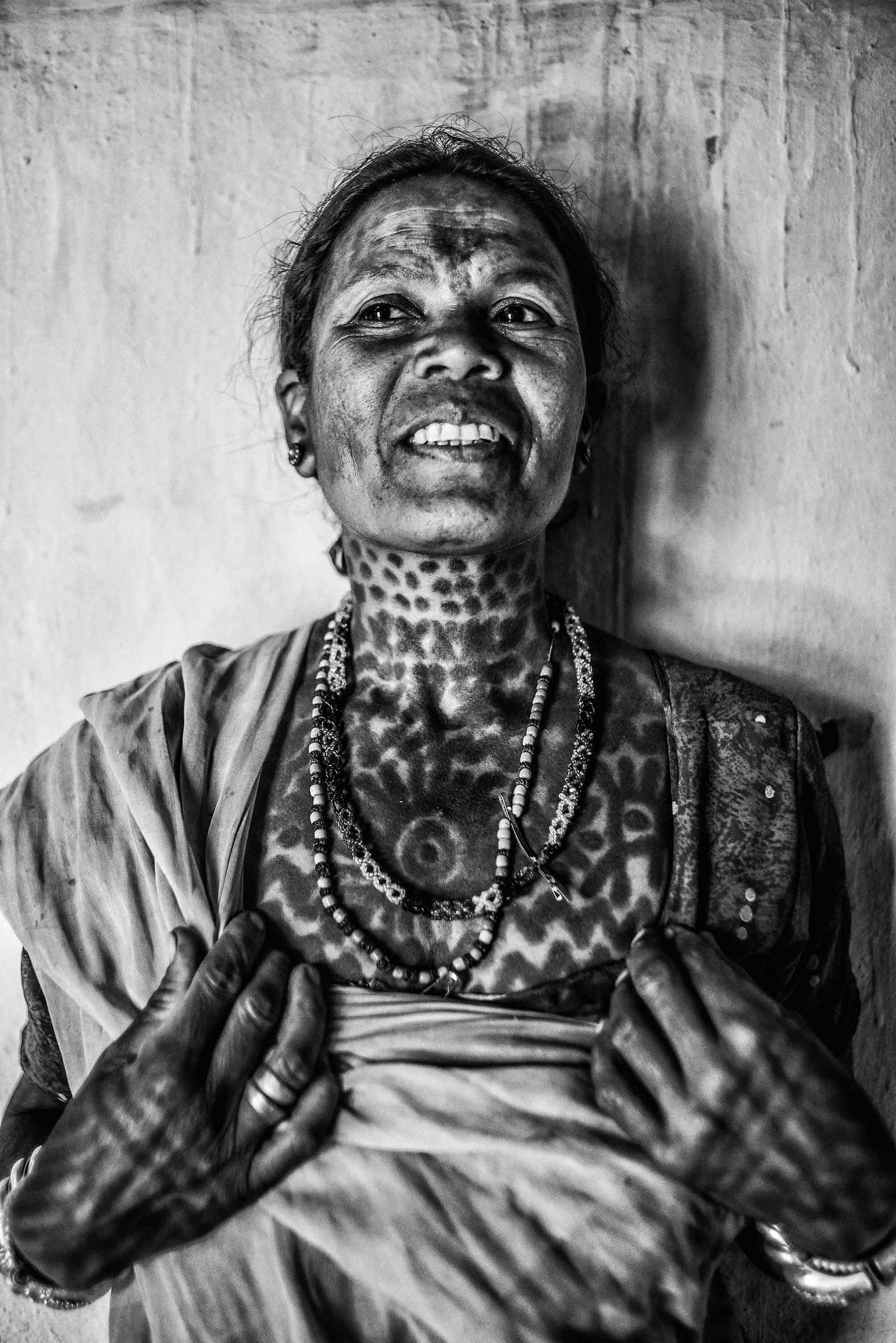 Baiga Tribe Tattoos Godna Art And The Tattooed Baiga Tribal Women Of