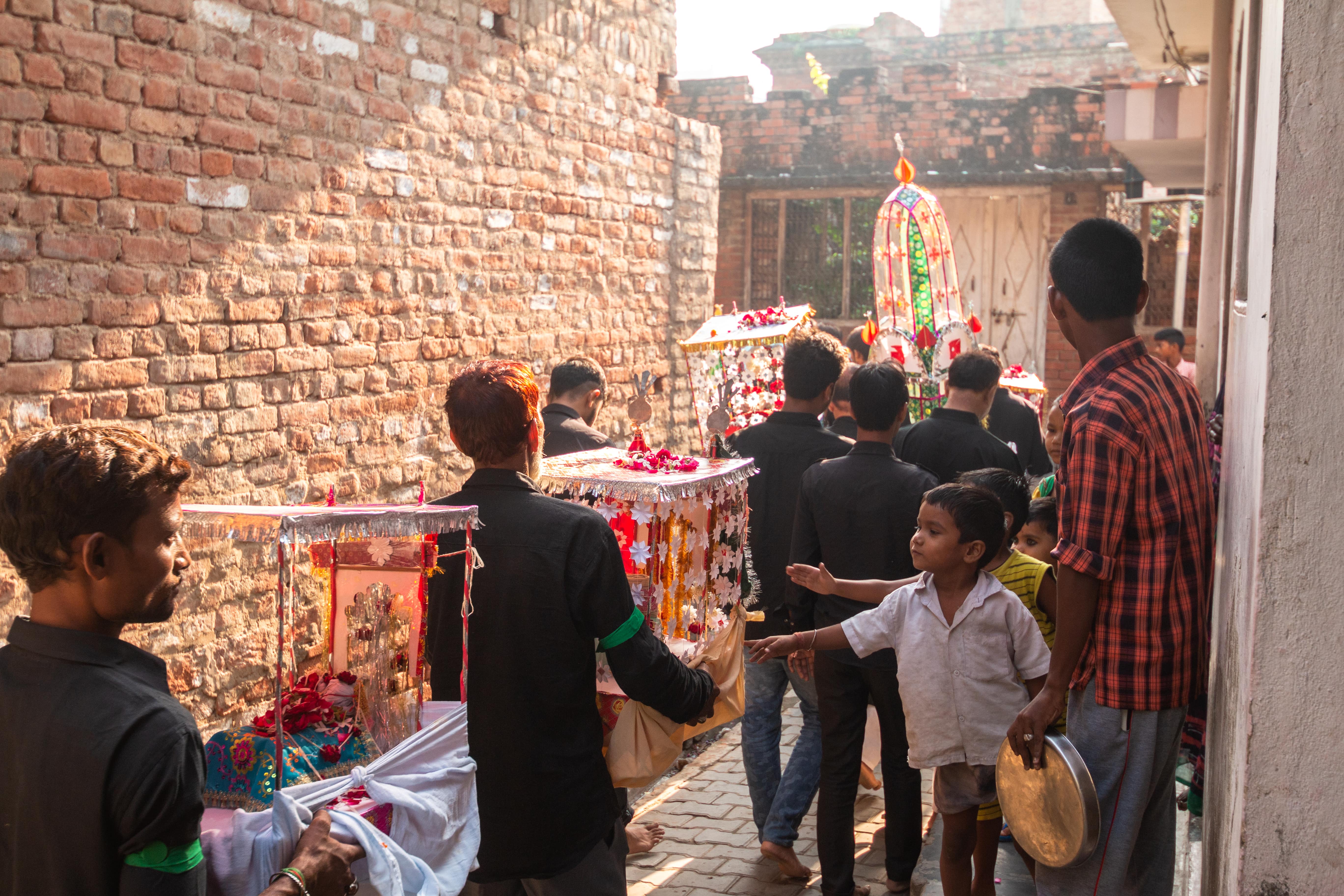 Journey of the Taziya: From Making to Burial | Sahapedia