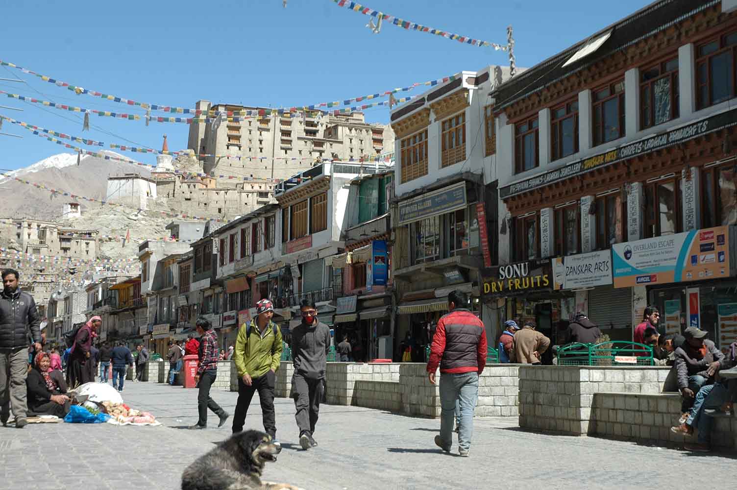 The Changing Face of Old Town Leh and the Bazaar | Sahapedia