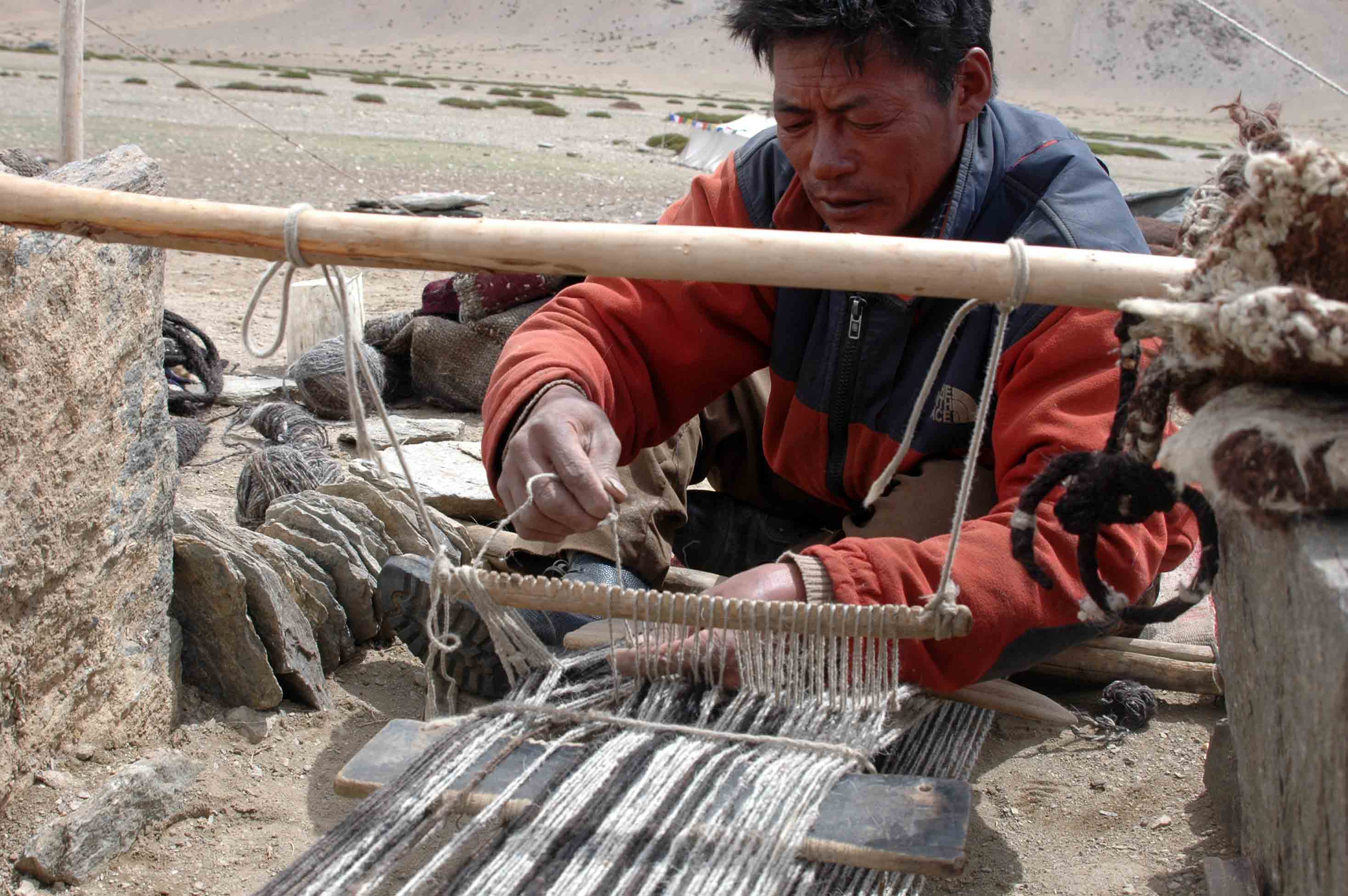 Textile Production among the Nomadic Pastoralists of Ladakh | Sahapedia