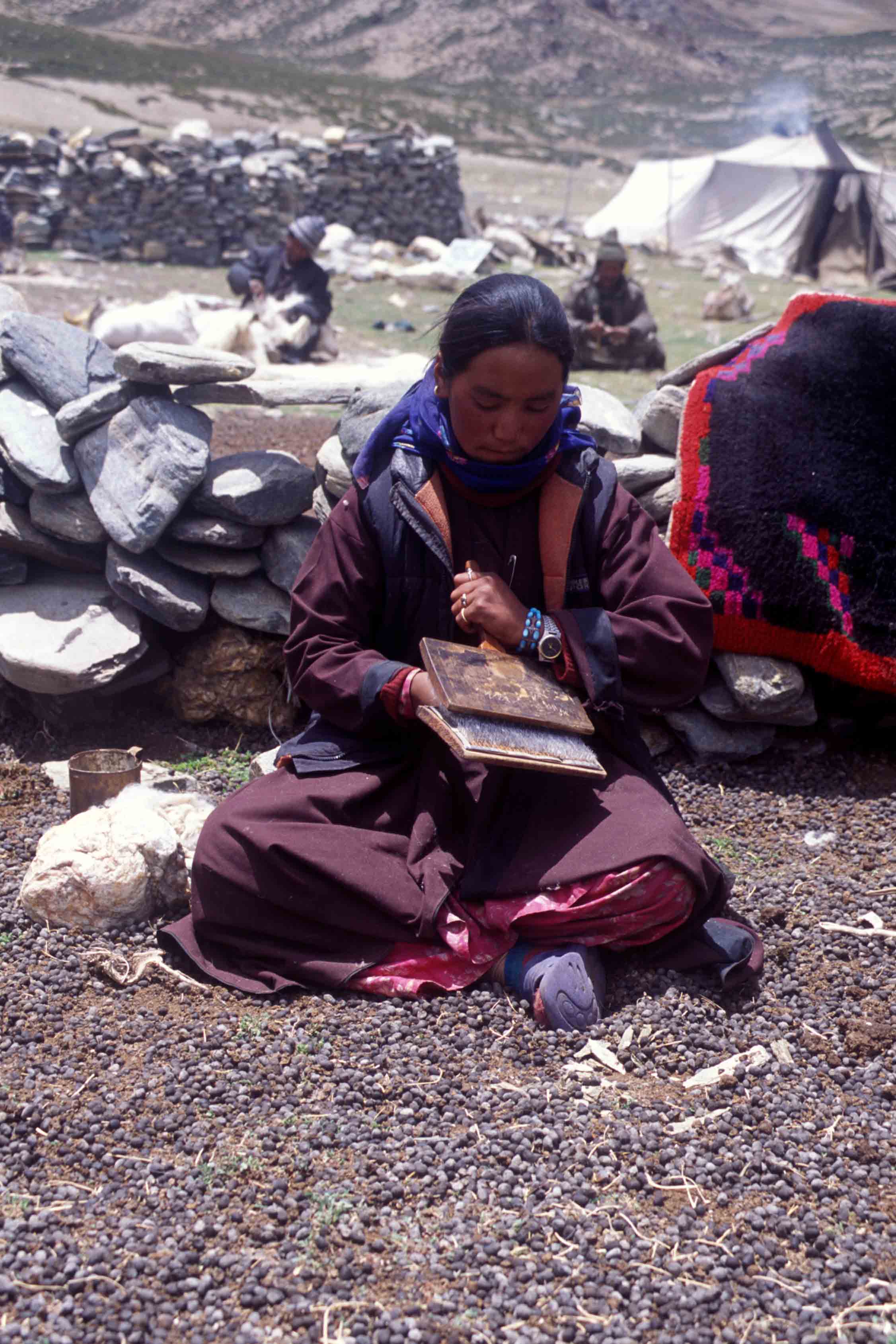 Textile Production among the Nomadic Pastoralists of Ladakh | Sahapedia