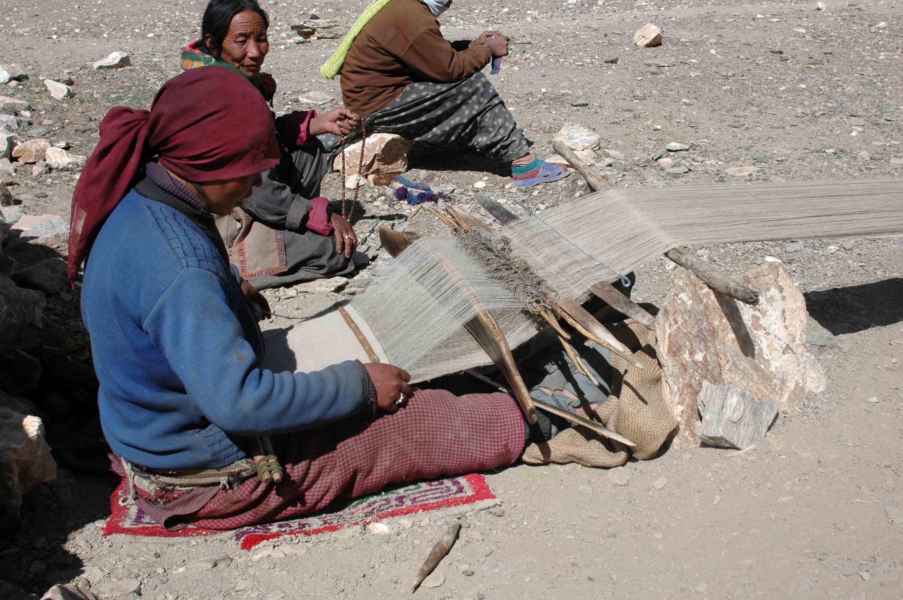 Textile Production among the Nomadic Pastoralists of Ladakh | Sahapedia