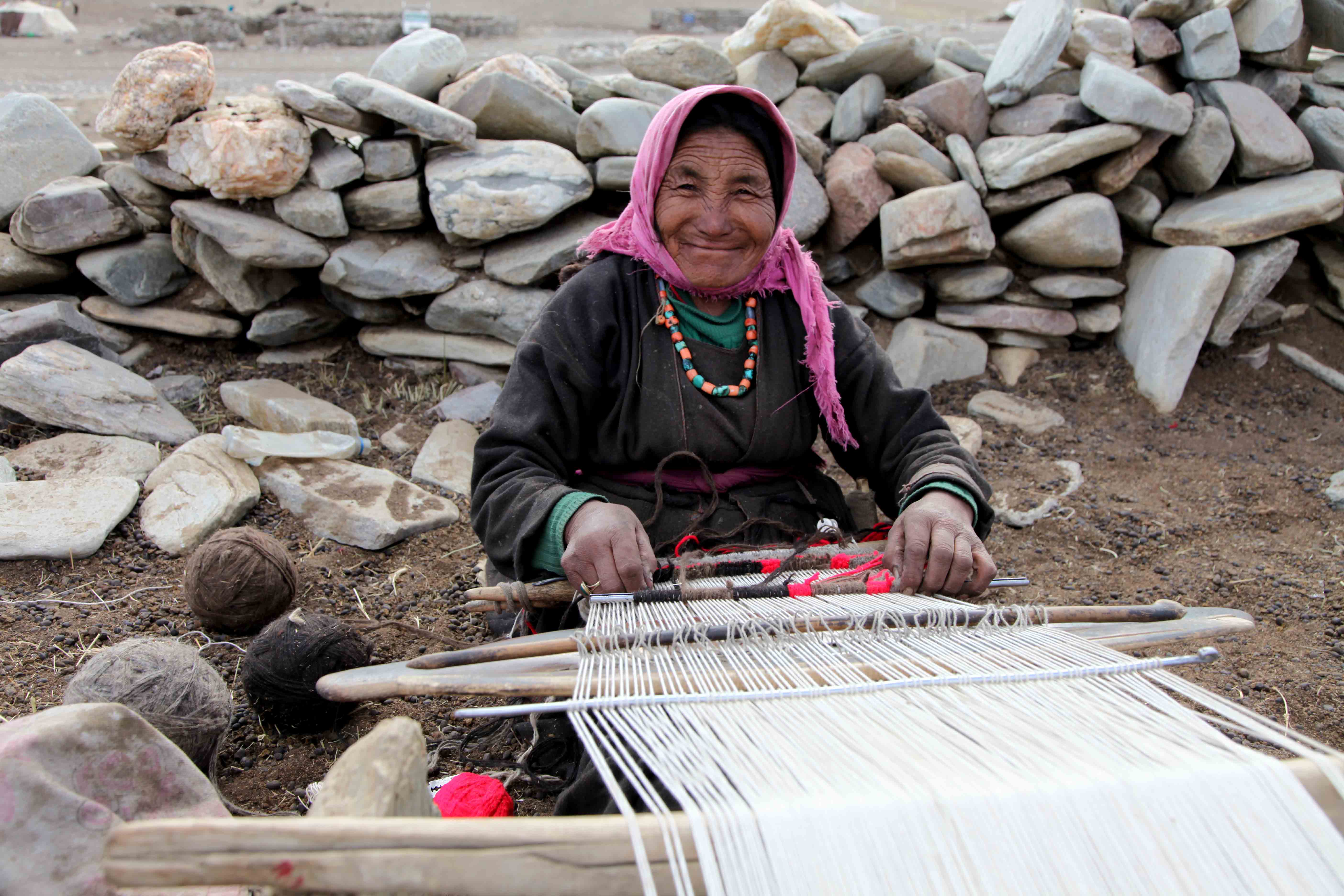 Textile Production among the Nomadic Pastoralists of Ladakh | Sahapedia
