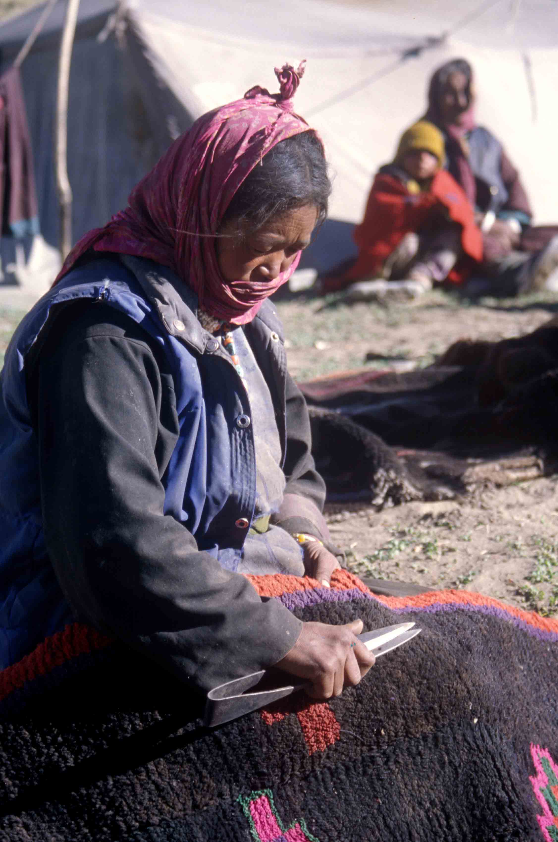 Textile Production among the Nomadic Pastoralists of Ladakh | Sahapedia