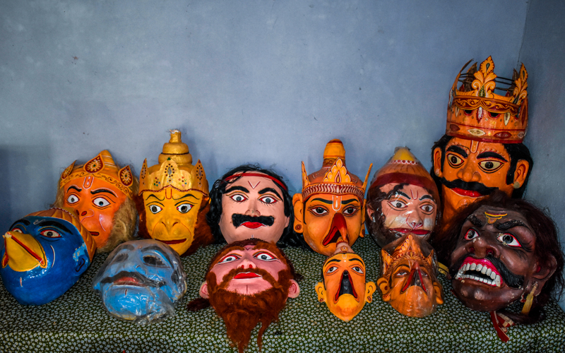 Revealing the Faces Behind Assam’s Mask-Making Culture | Sahapedia