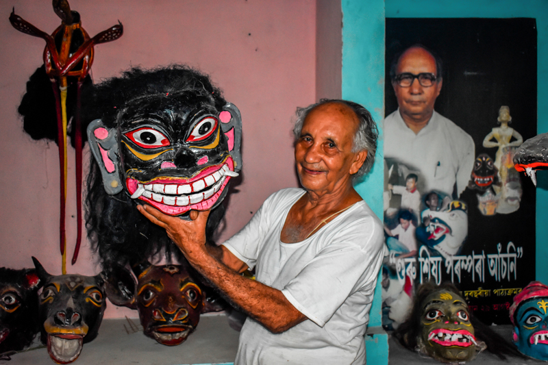 Revealing the Faces Behind Assam’s Mask-Making Culture | Sahapedia