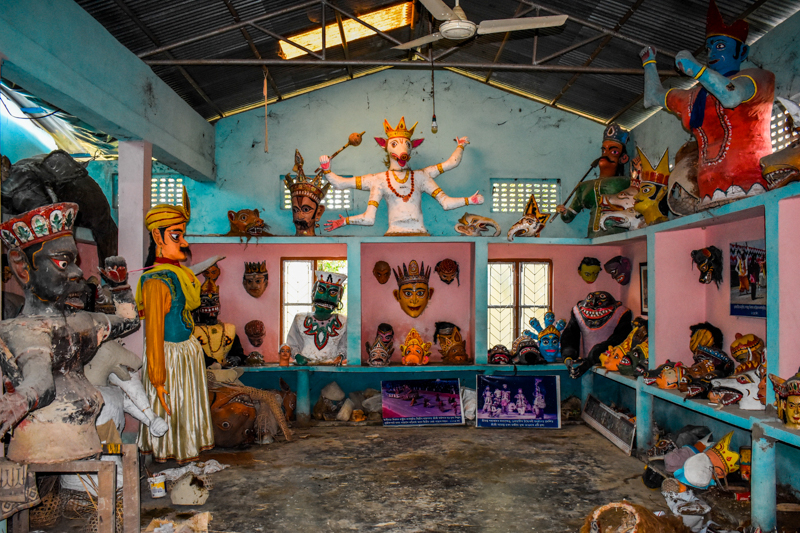 Revealing the Faces Behind Assam’s Mask-Making Culture | Sahapedia