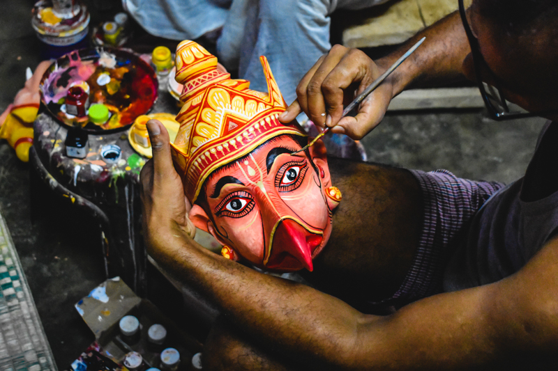 Revealing the Faces Behind Assam’s Mask-Making Culture | Sahapedia