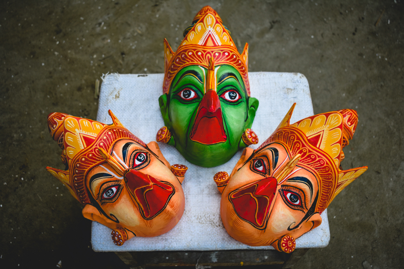 Revealing the Faces Behind Assam’s Mask-Making Culture | Sahapedia