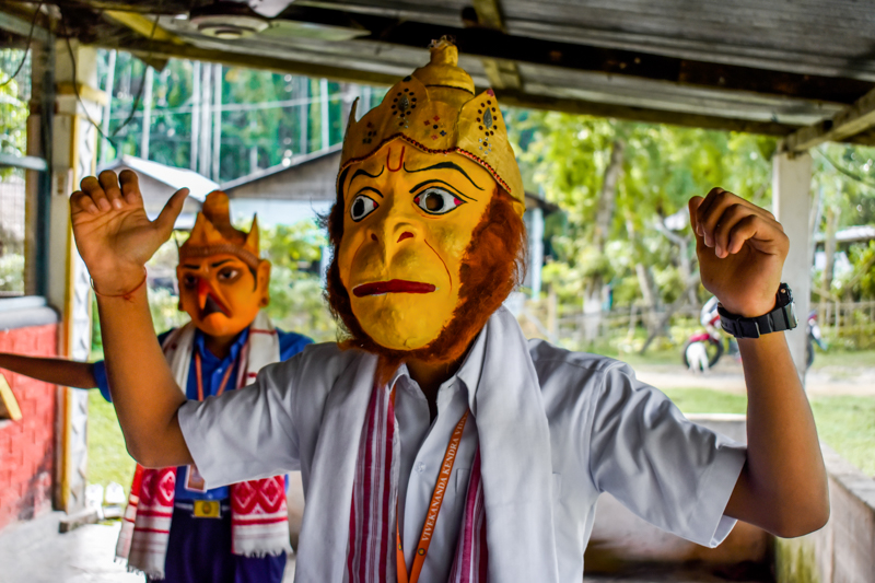 Revealing the Faces Behind Assam’s Mask-Making Culture | Sahapedia