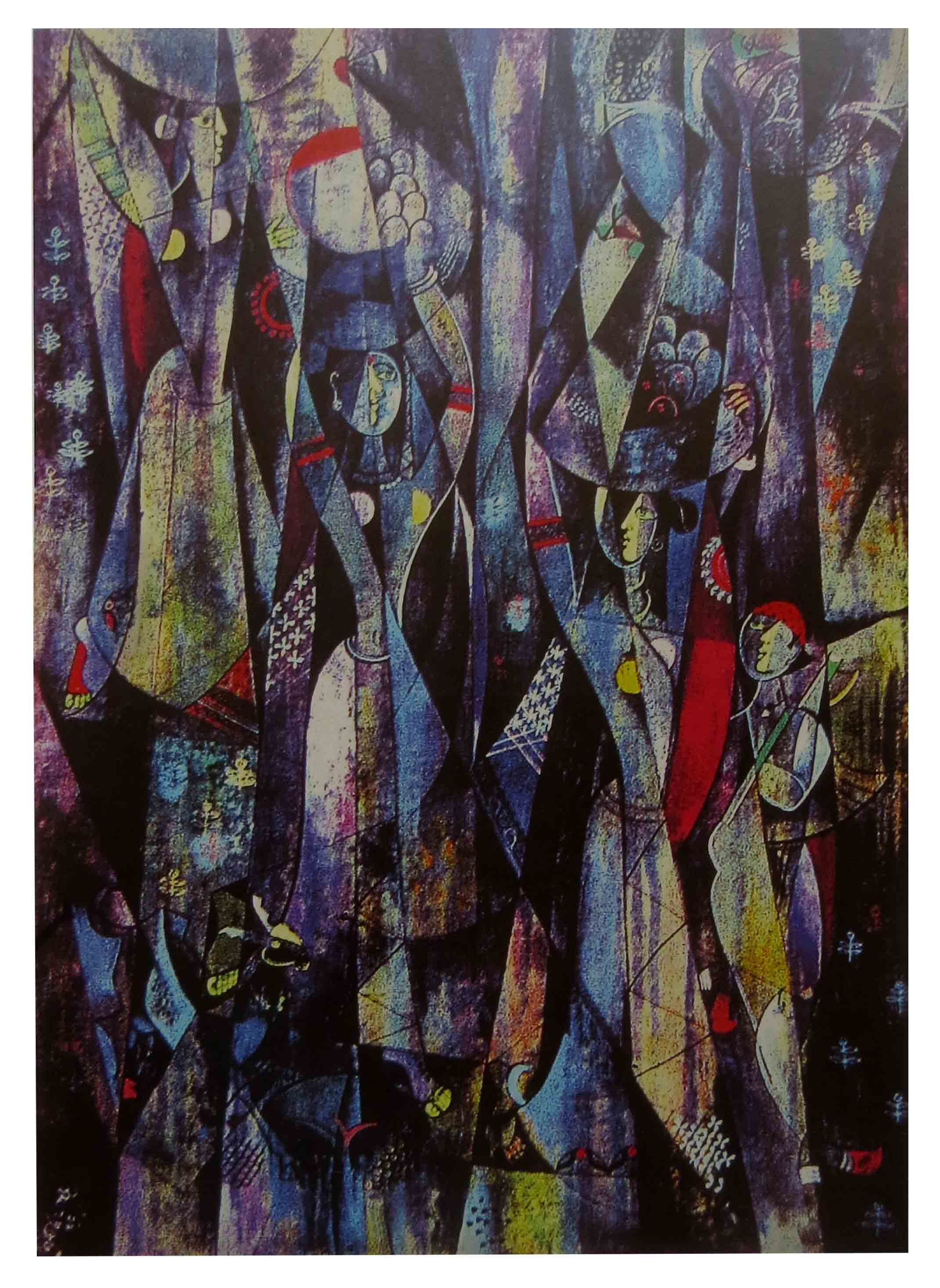 Paintings and Prints by Jyoti Bhatt | Sahapedia