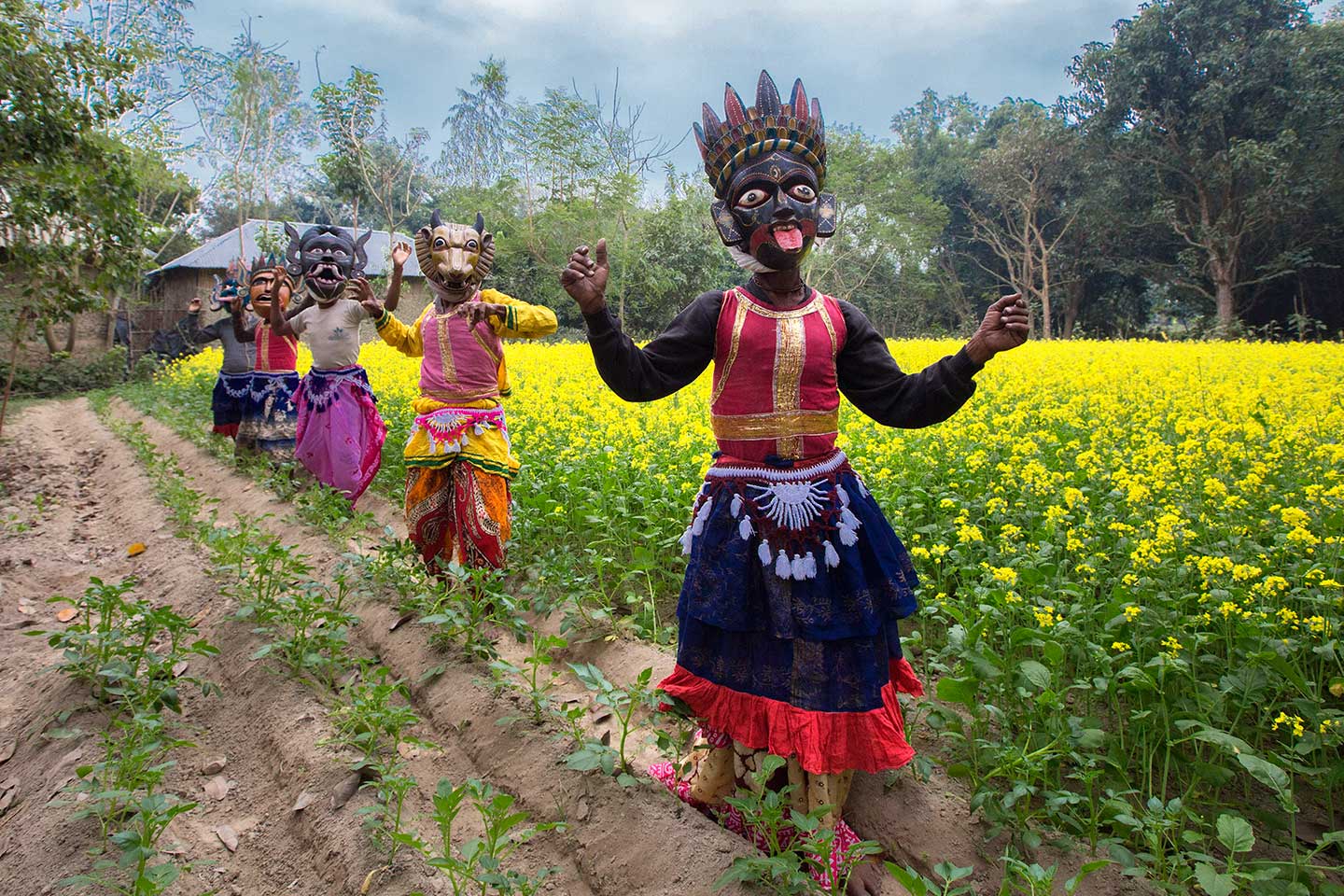 Gomira: Mask Dance of North Bengal | Sahapedia