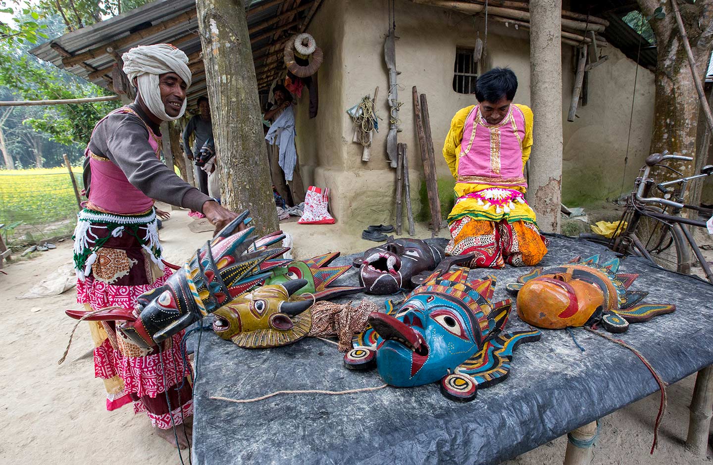 Gomira: Mask Dance of North Bengal | Sahapedia