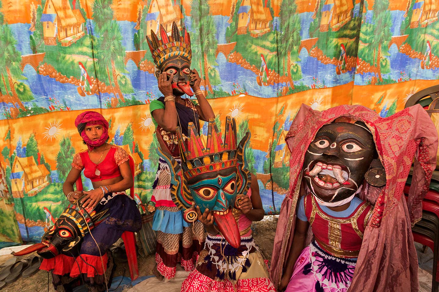 Gomira: Mask Dance of North Bengal | Sahapedia