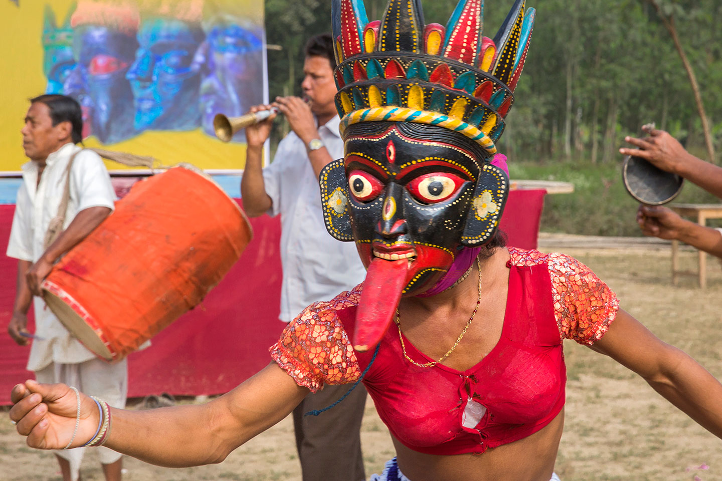 Gomira: Mask Dance of North Bengal | Sahapedia