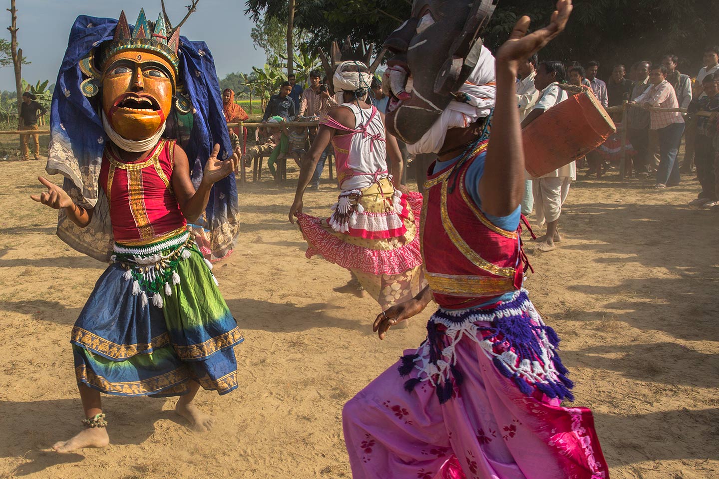 Gomira: Mask Dance of North Bengal | Sahapedia