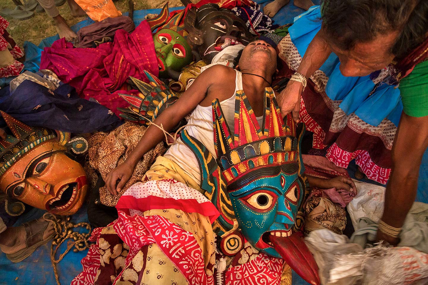 Gomira: Mask Dance of North Bengal | Sahapedia