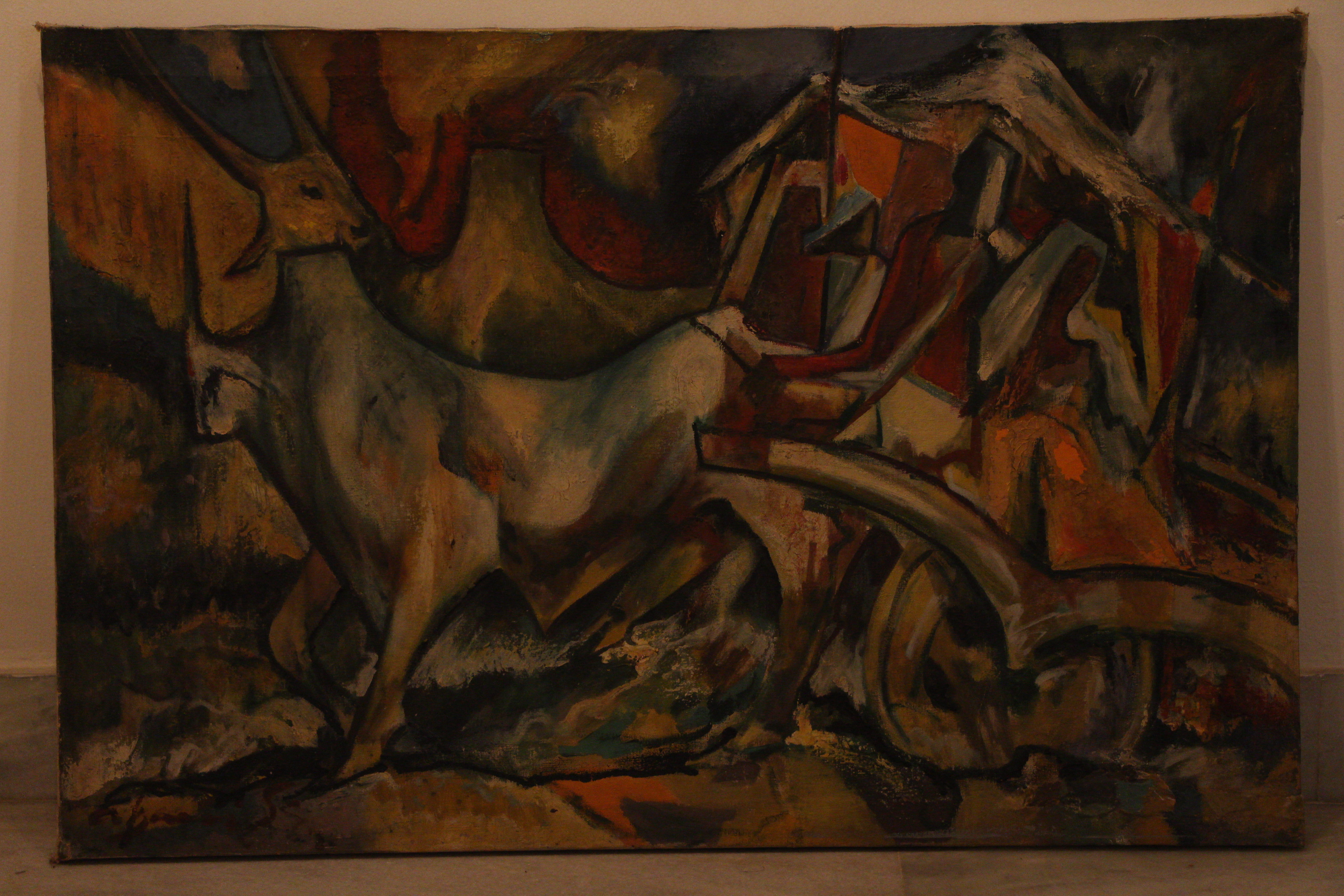 Collection of Artworks by Artist Abani Sen | Sahapedia
