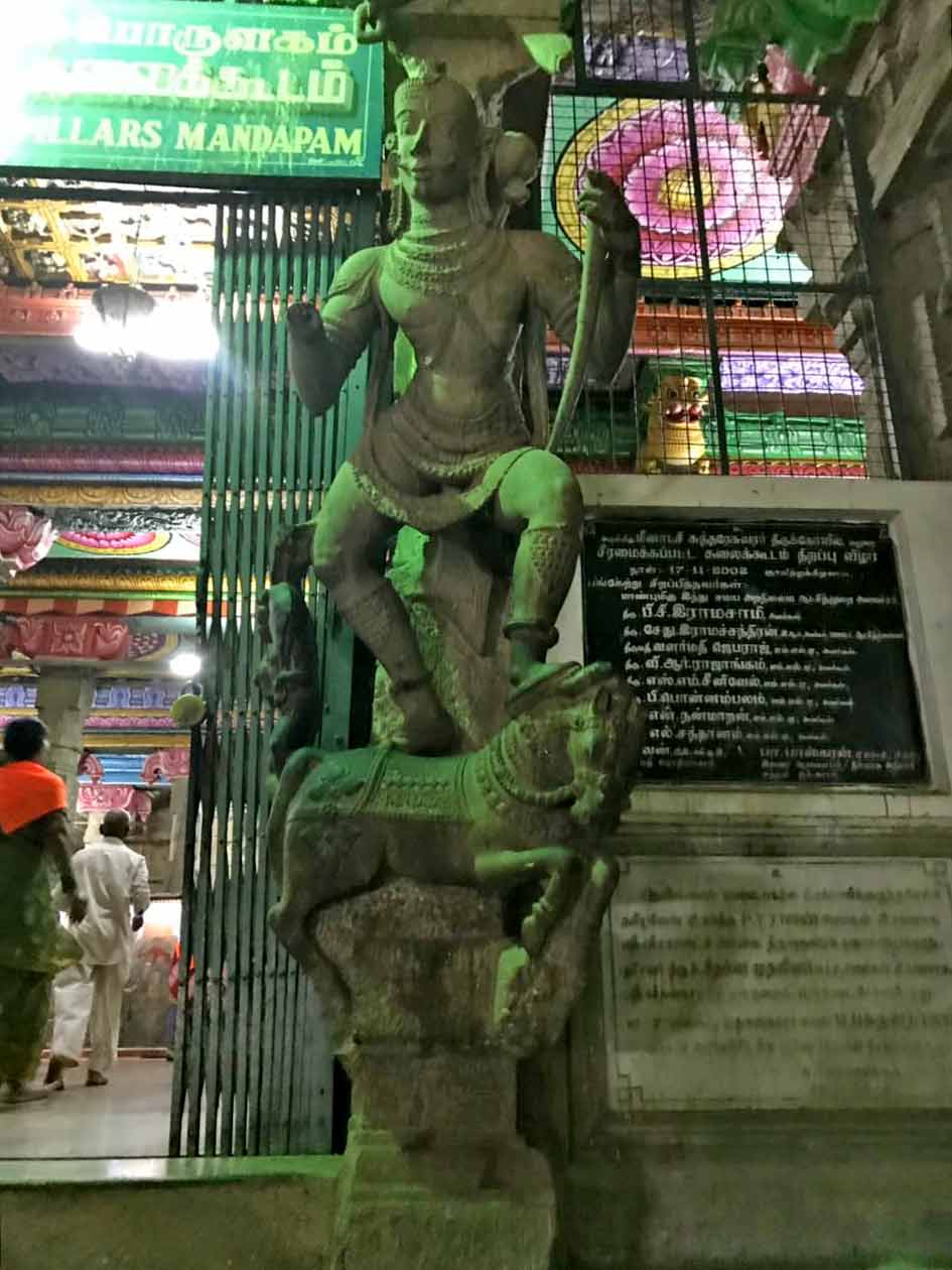 Kuravar Sculptures in Mandapas | Sahapedia