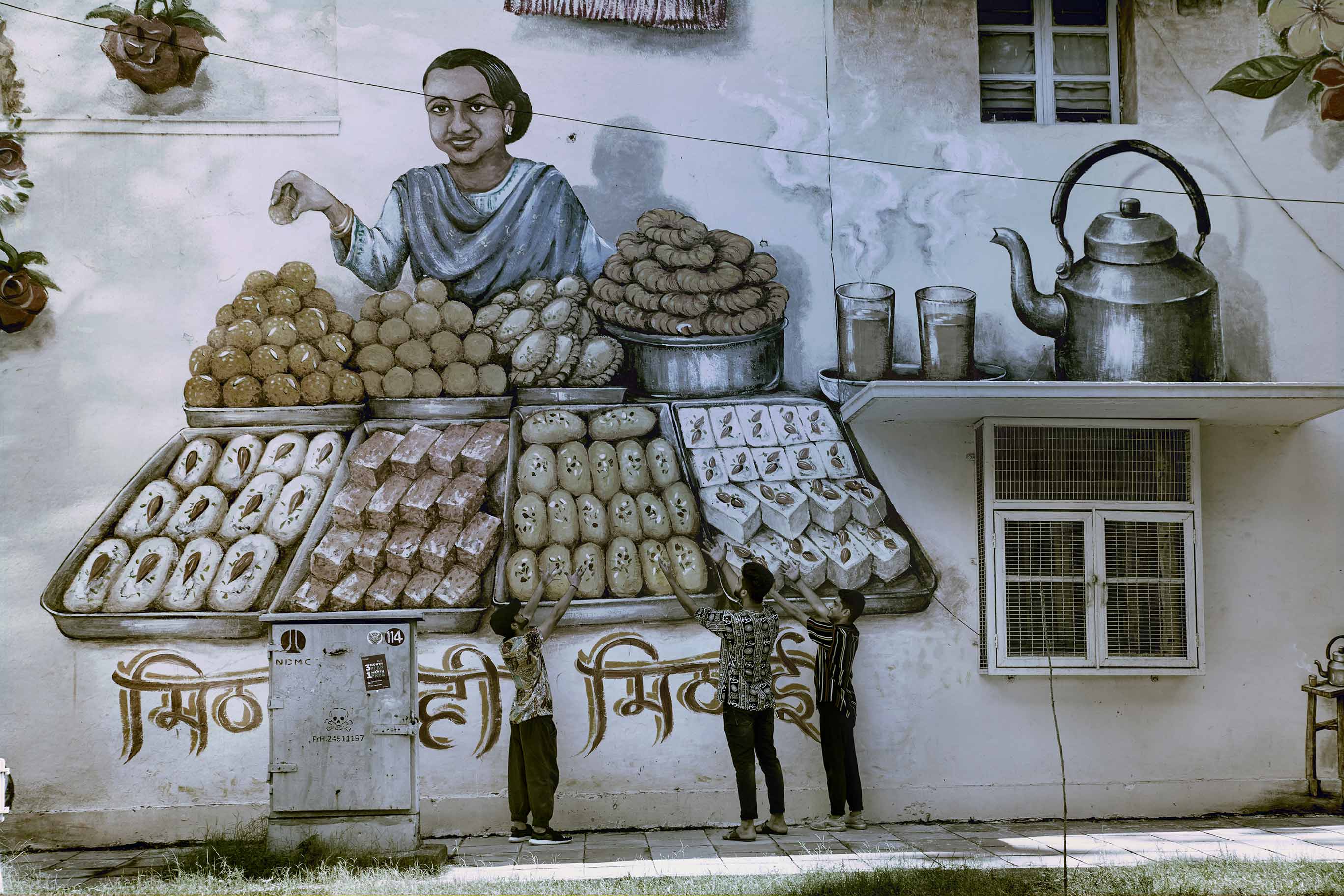 Art for All: Street Art at Lodhi Colony | Sahapedia