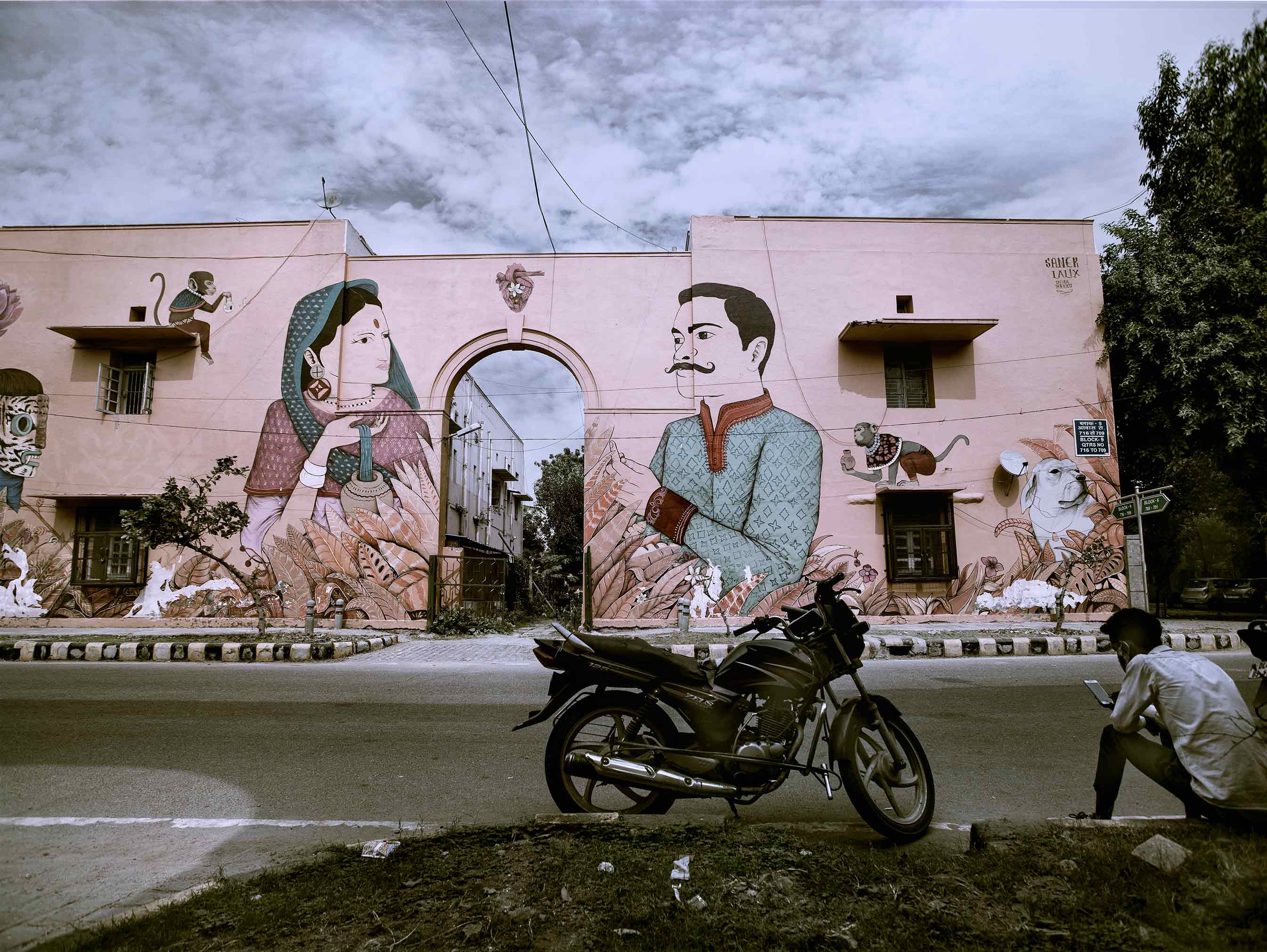 Art for All: Street Art at Lodhi Colony | Sahapedia