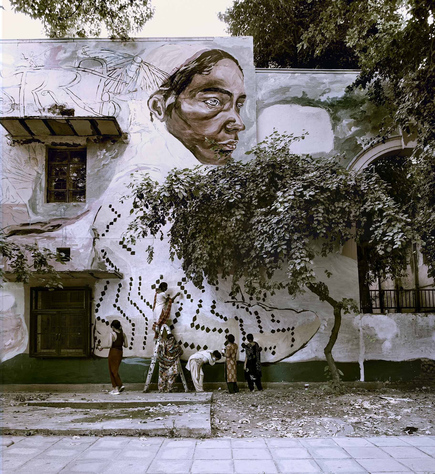 Art for All: Street Art at Lodhi Colony | Sahapedia