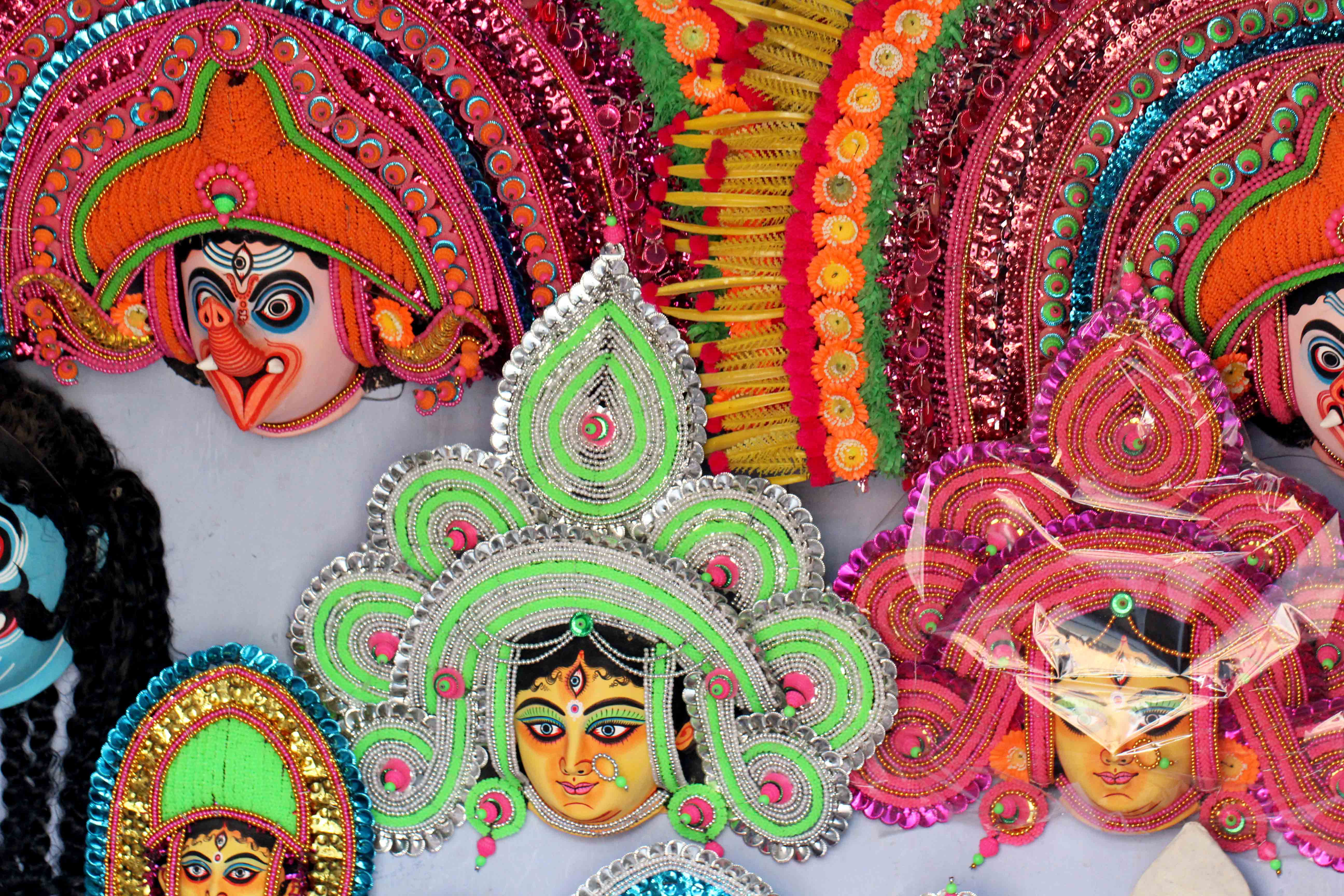 Purulia Chhau Masks | Sahapedia