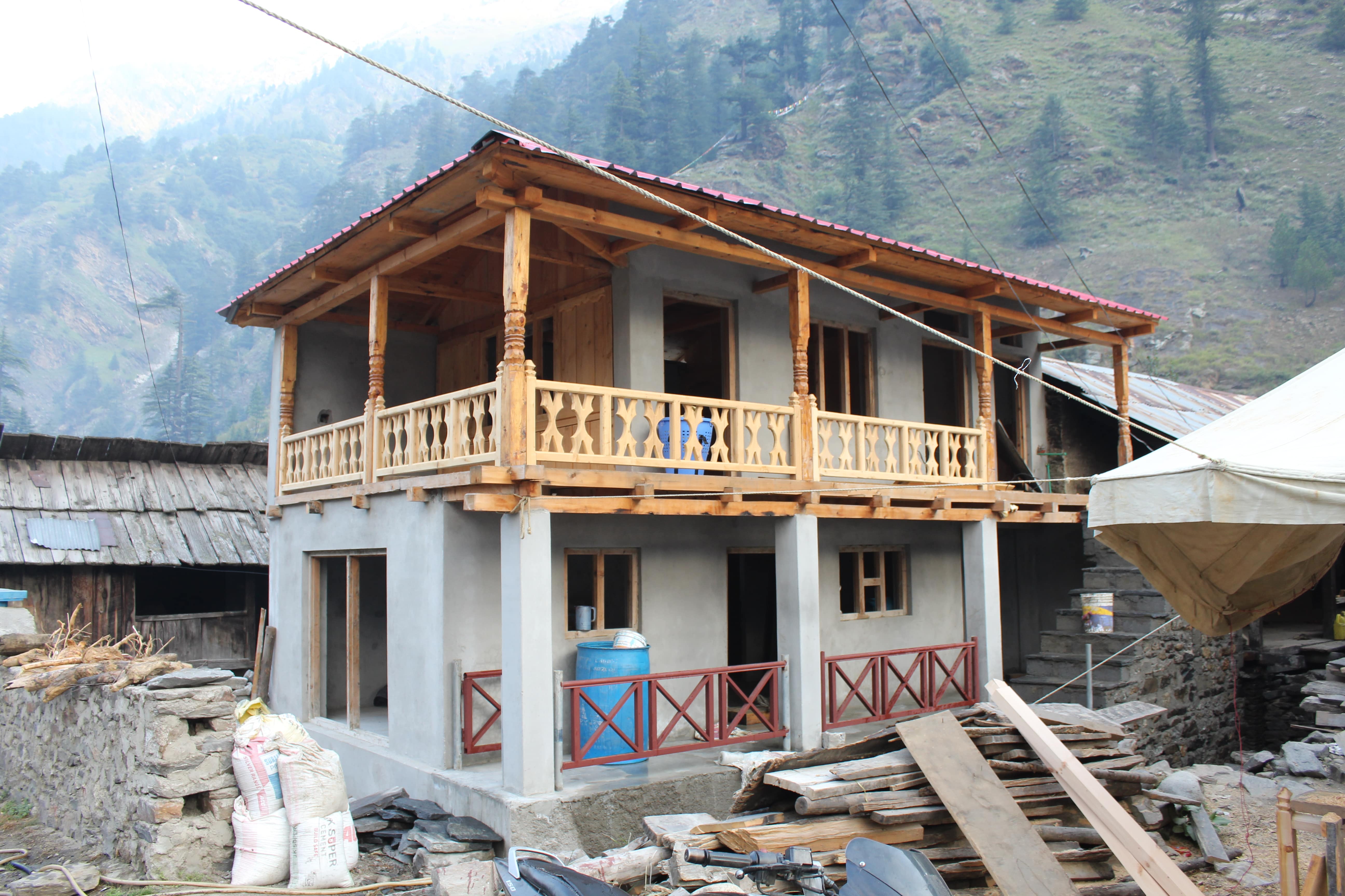 The Changing Face of Jadh Bhotiya Houses of Bagori Village | Sahapedia