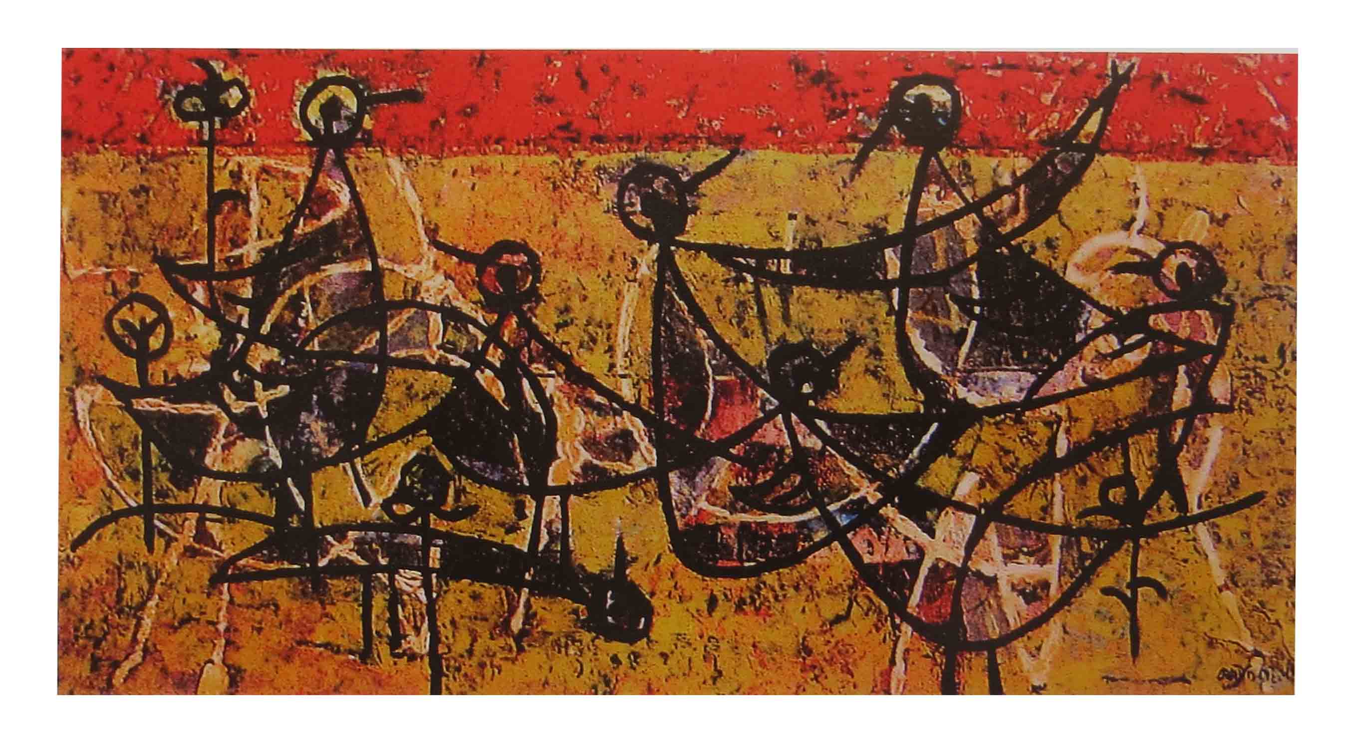 Paintings and Prints by Jyoti Bhatt | Sahapedia