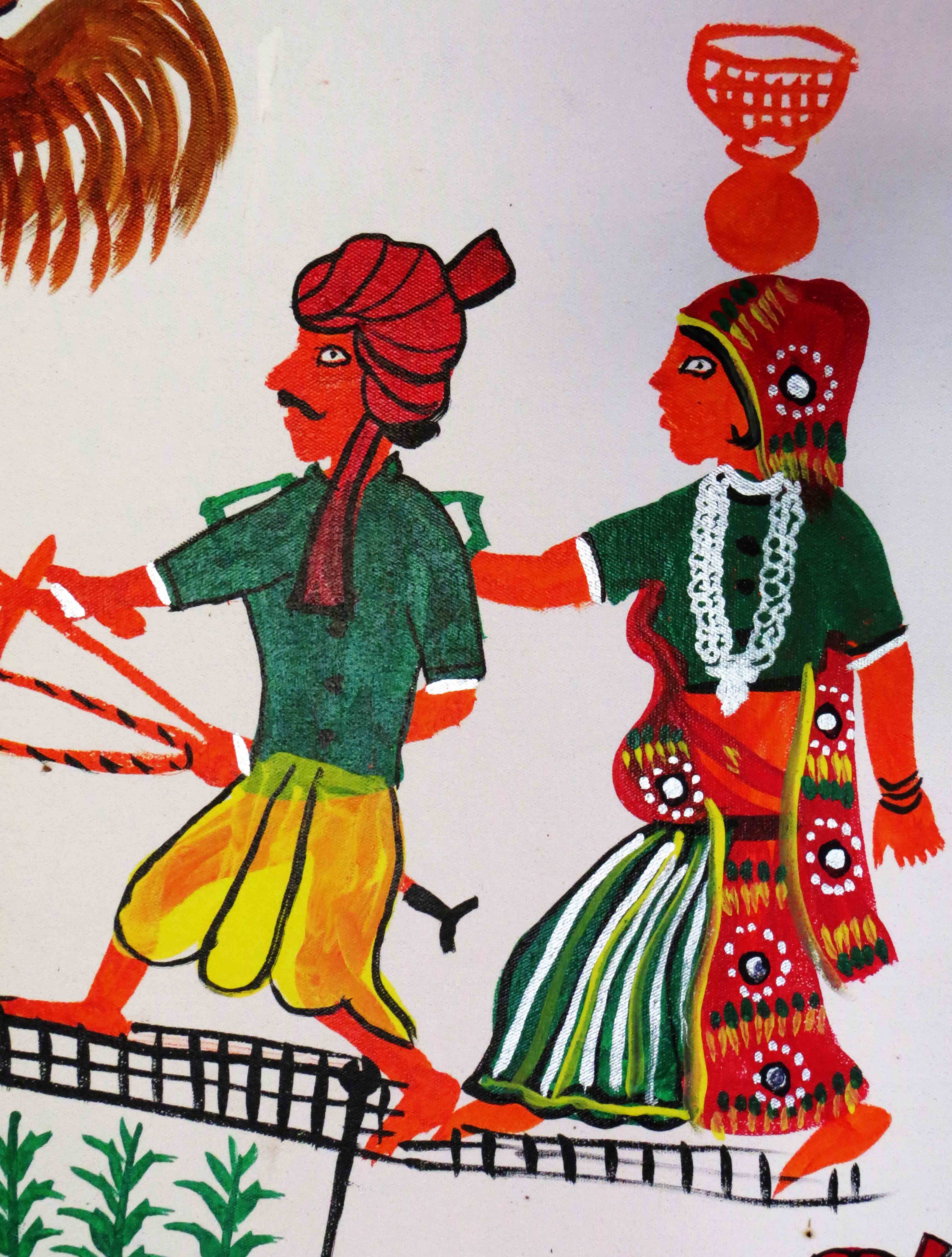 Pithora Painting III | Sahapedia